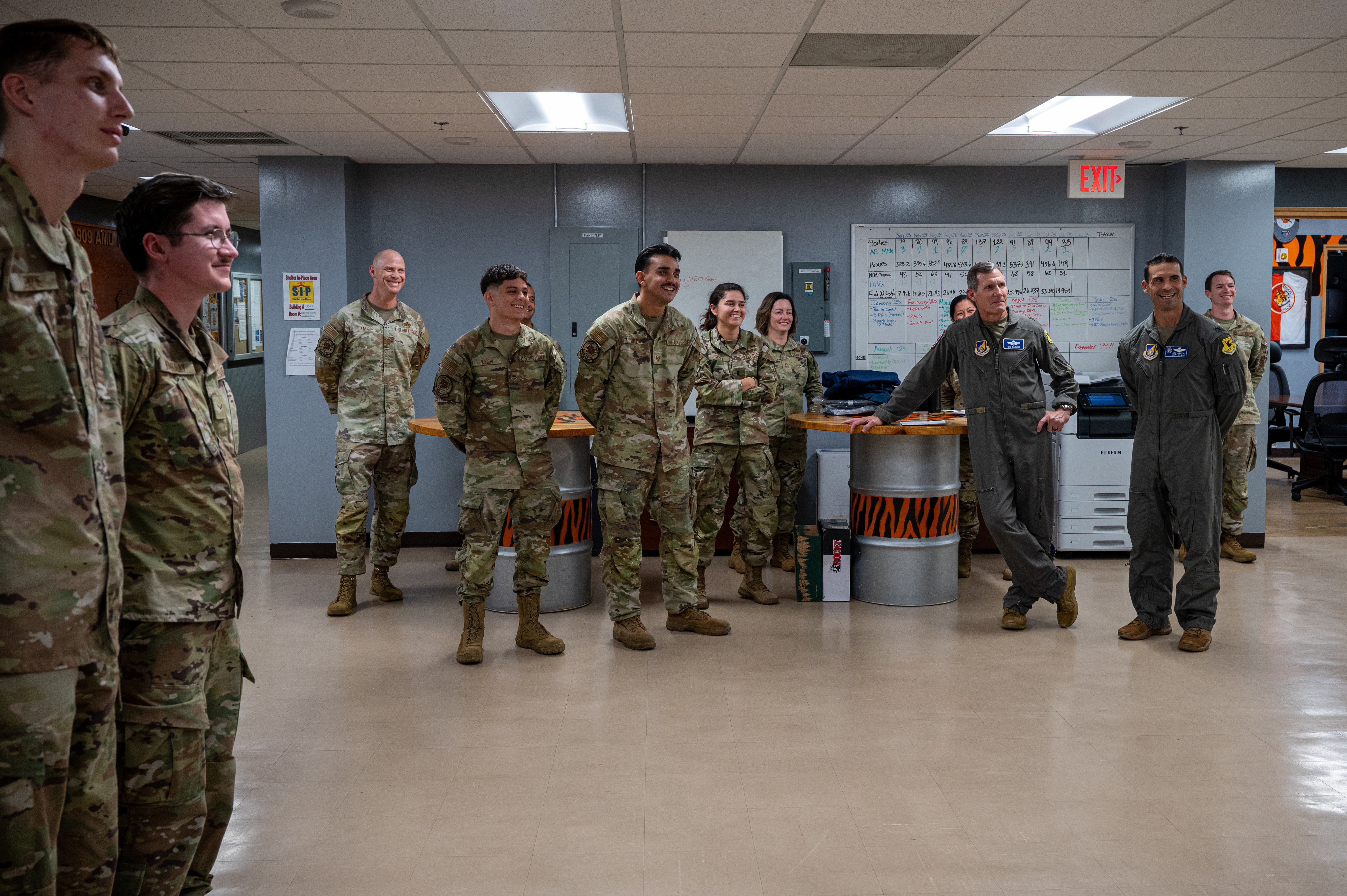 Leadership learns from the line: 909th AMU showcases excellence ...