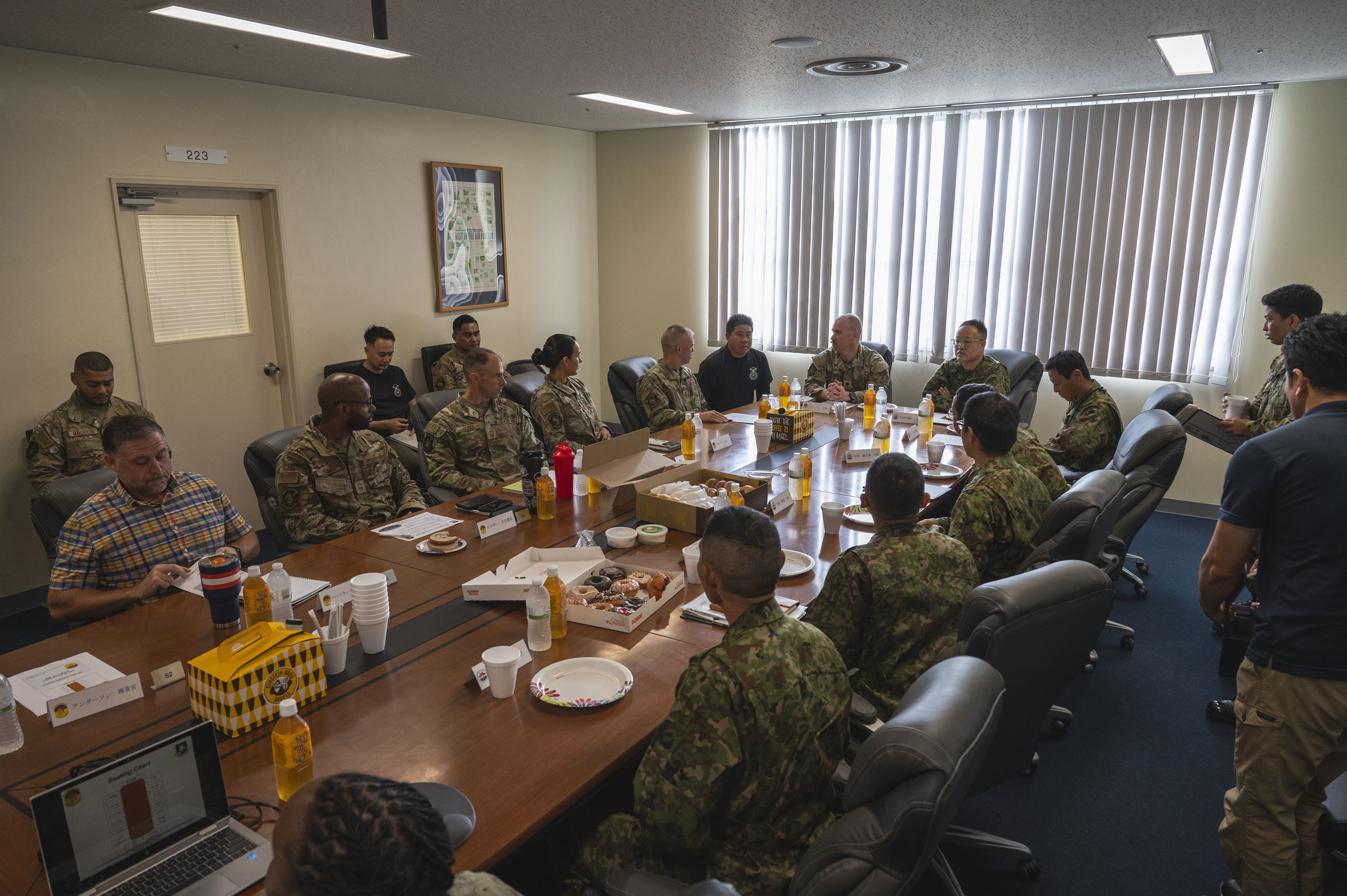 18th SFS, JGSDF strengthen partnership through tabletop exercise ...