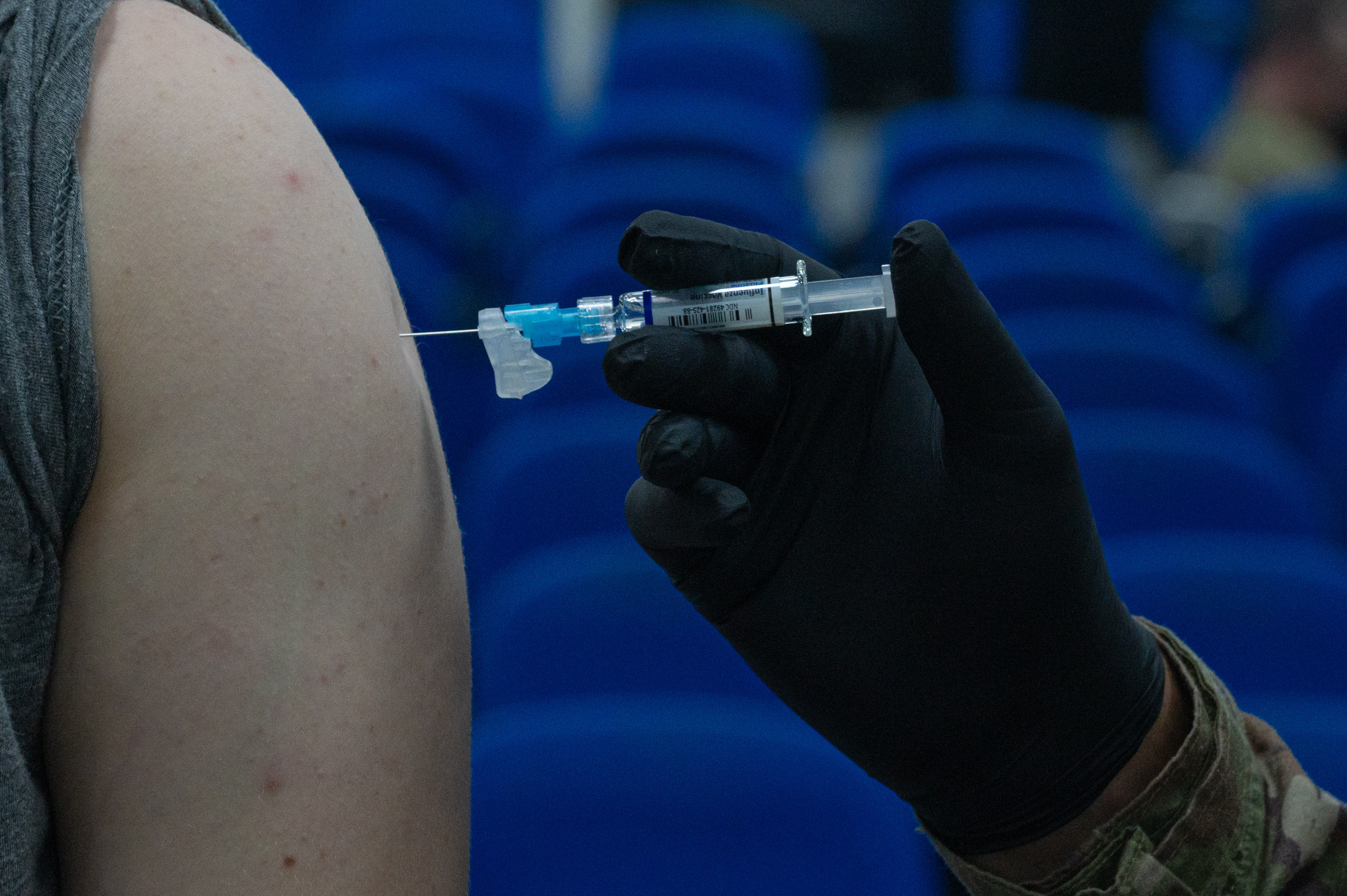 Preventing the flu one shot at a time > U.S. Air Forces Central ...