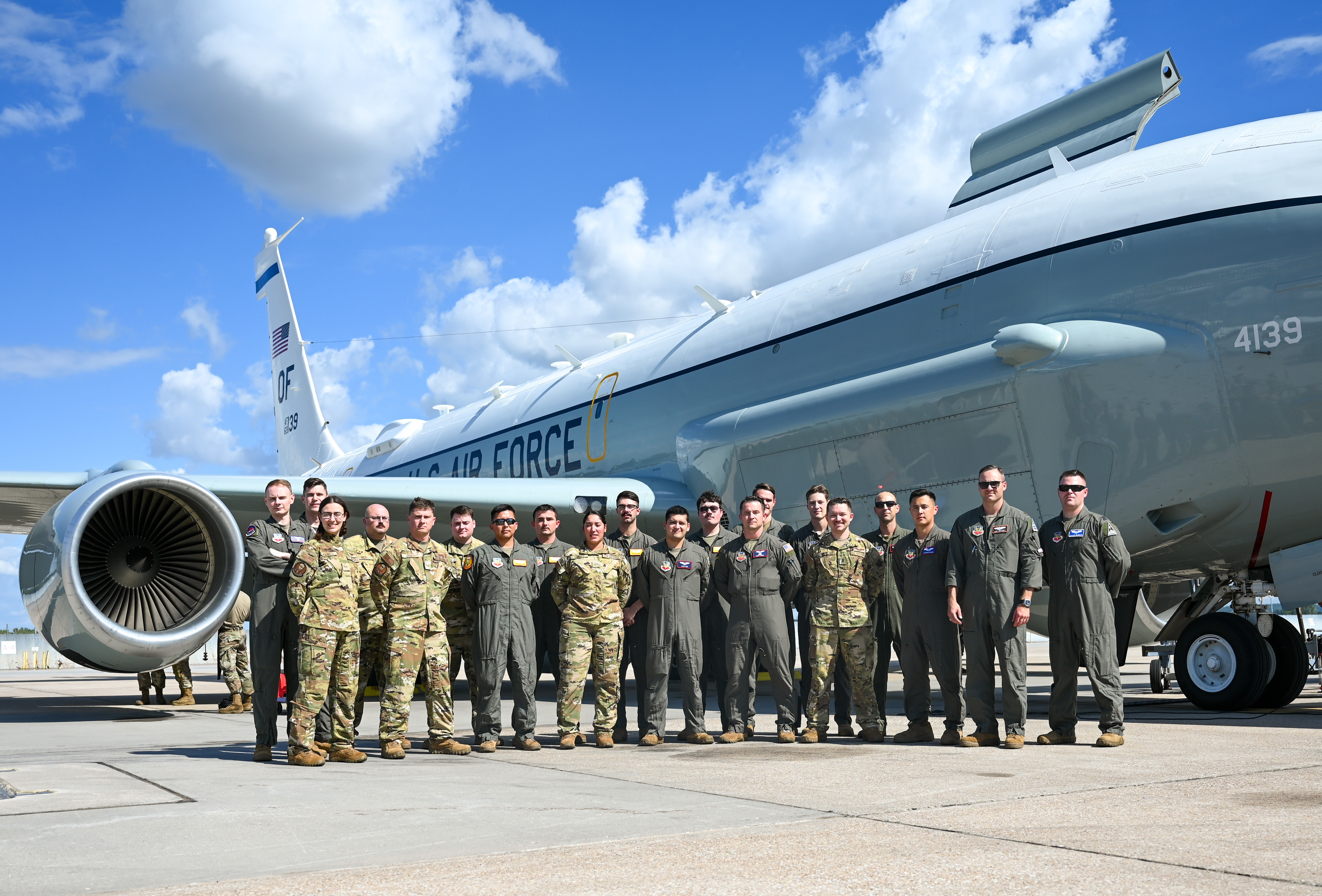 RC-135 Rivet Joint, EA-37B Compass Call conduct historic sorties ...