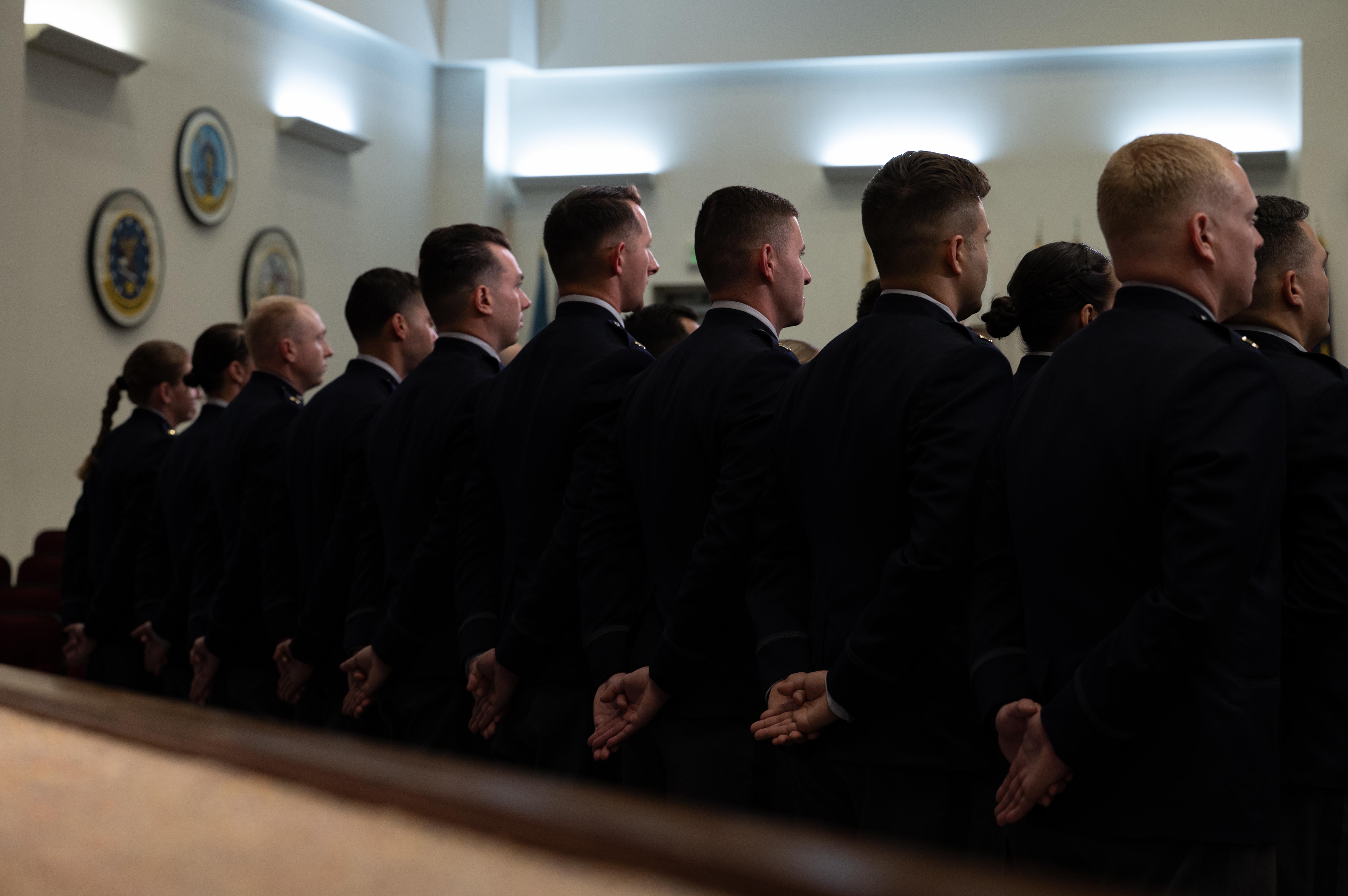 OTS graduates make history in new Space Force service dress > United ...