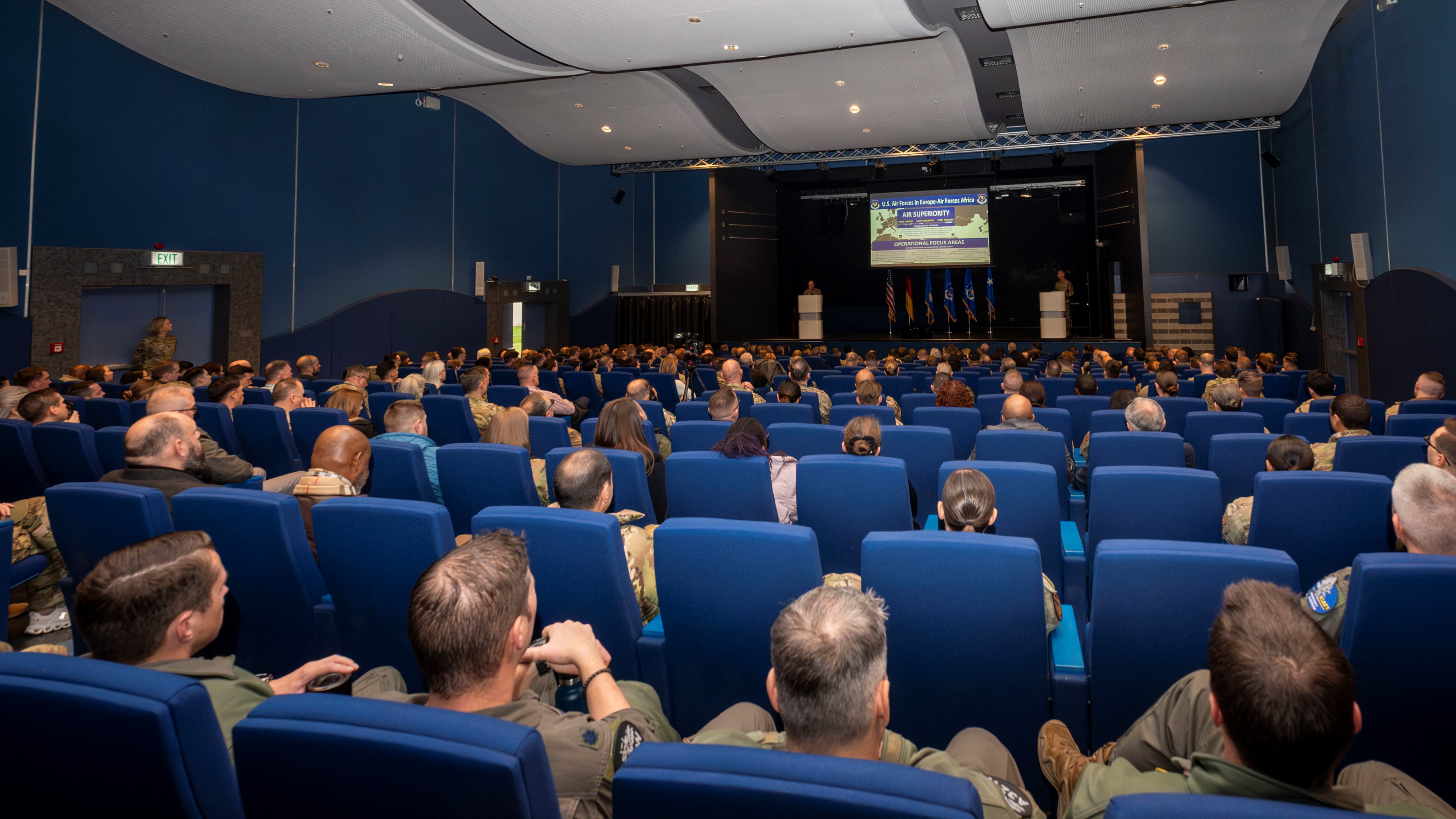 USAFE-AFAFRICA command team articulates mission, vision at first all ...