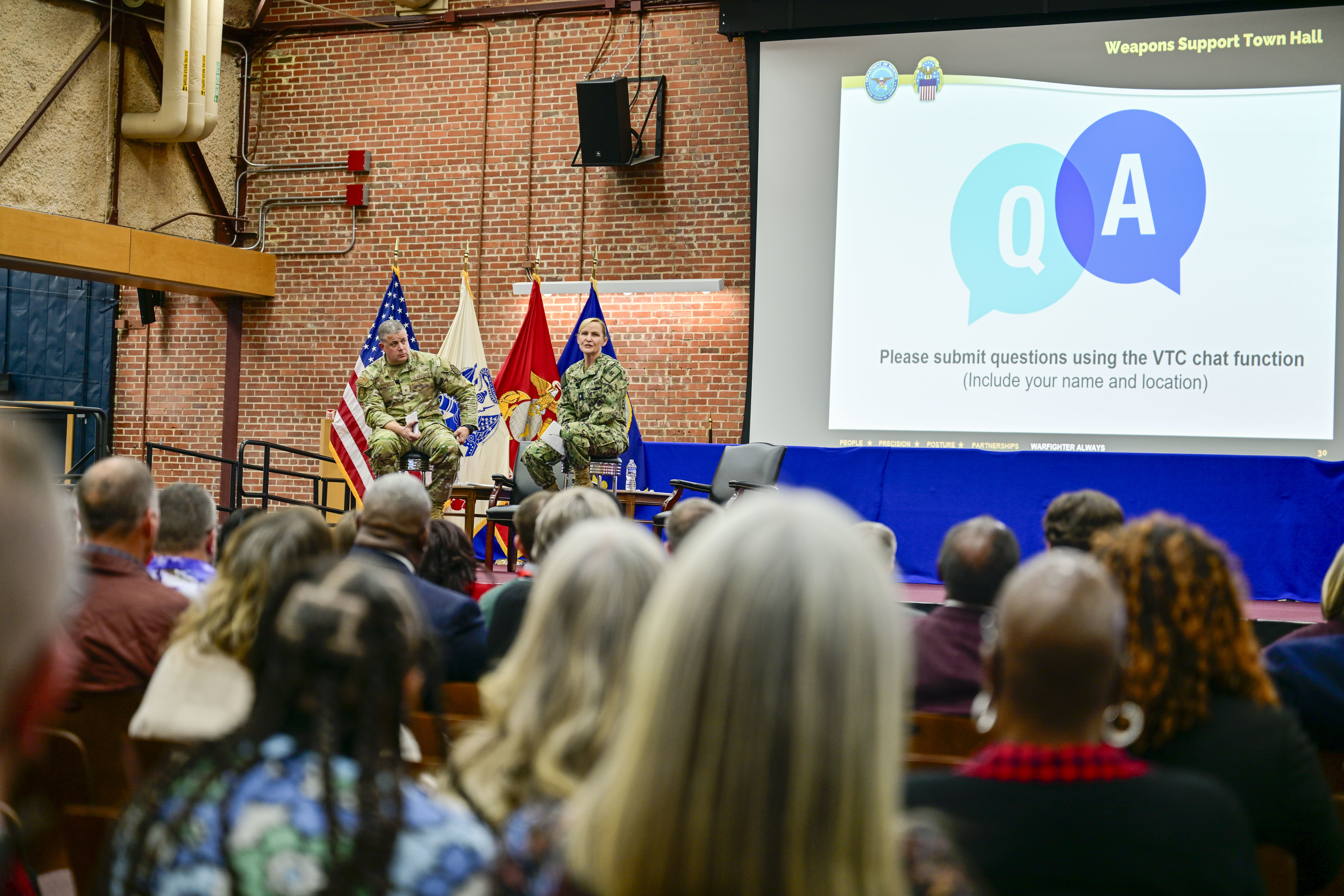 Weapons Support senior leaders connect with workforce during first ...