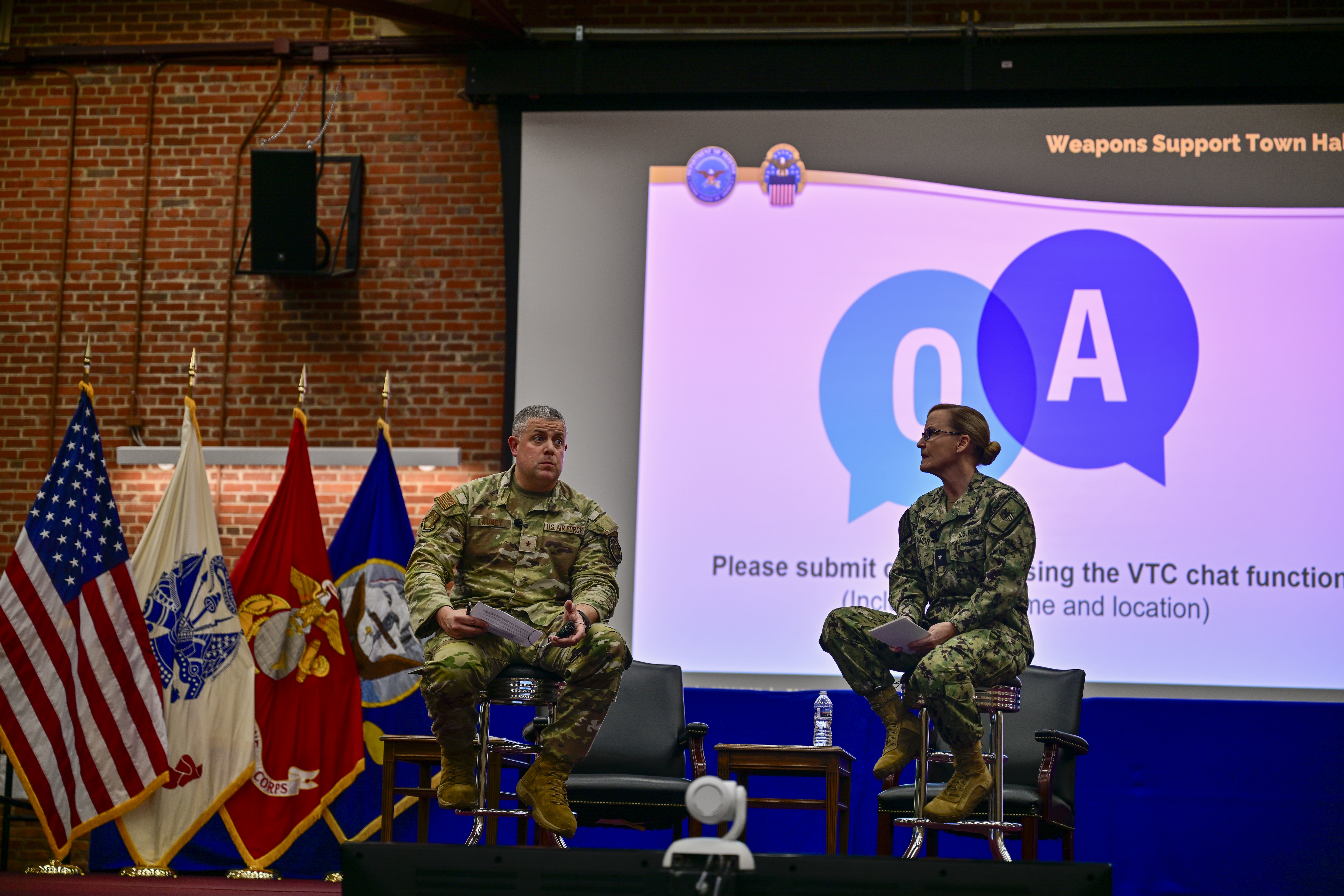 Weapons Support senior leaders connect with workforce during first ...