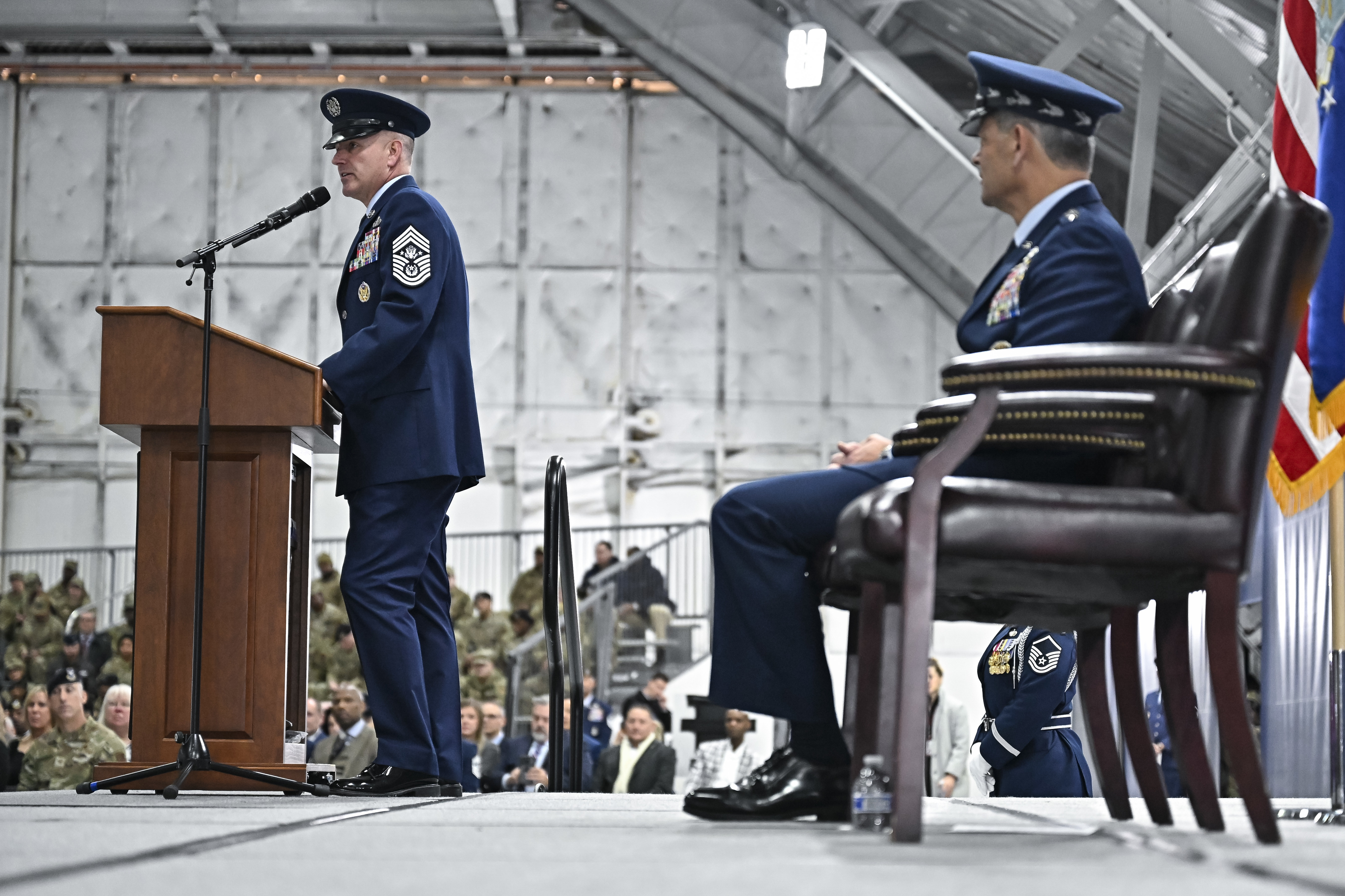 Wolfe assumes role as 21st Chief Master Sergeant of the Air Force ...