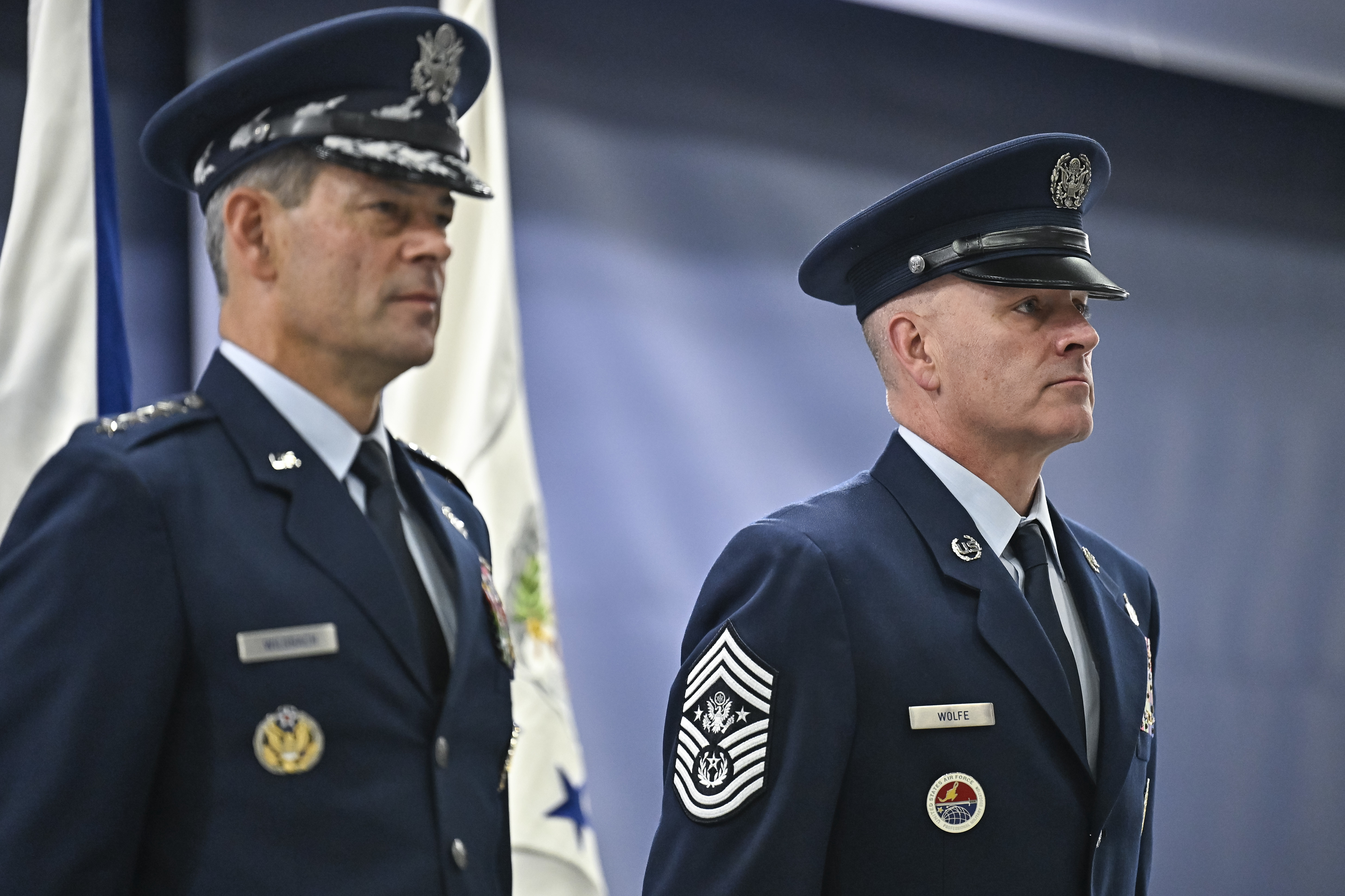 Wolfe assumes role as 21st CMSAF > Air Force Life Cycle Management ...
