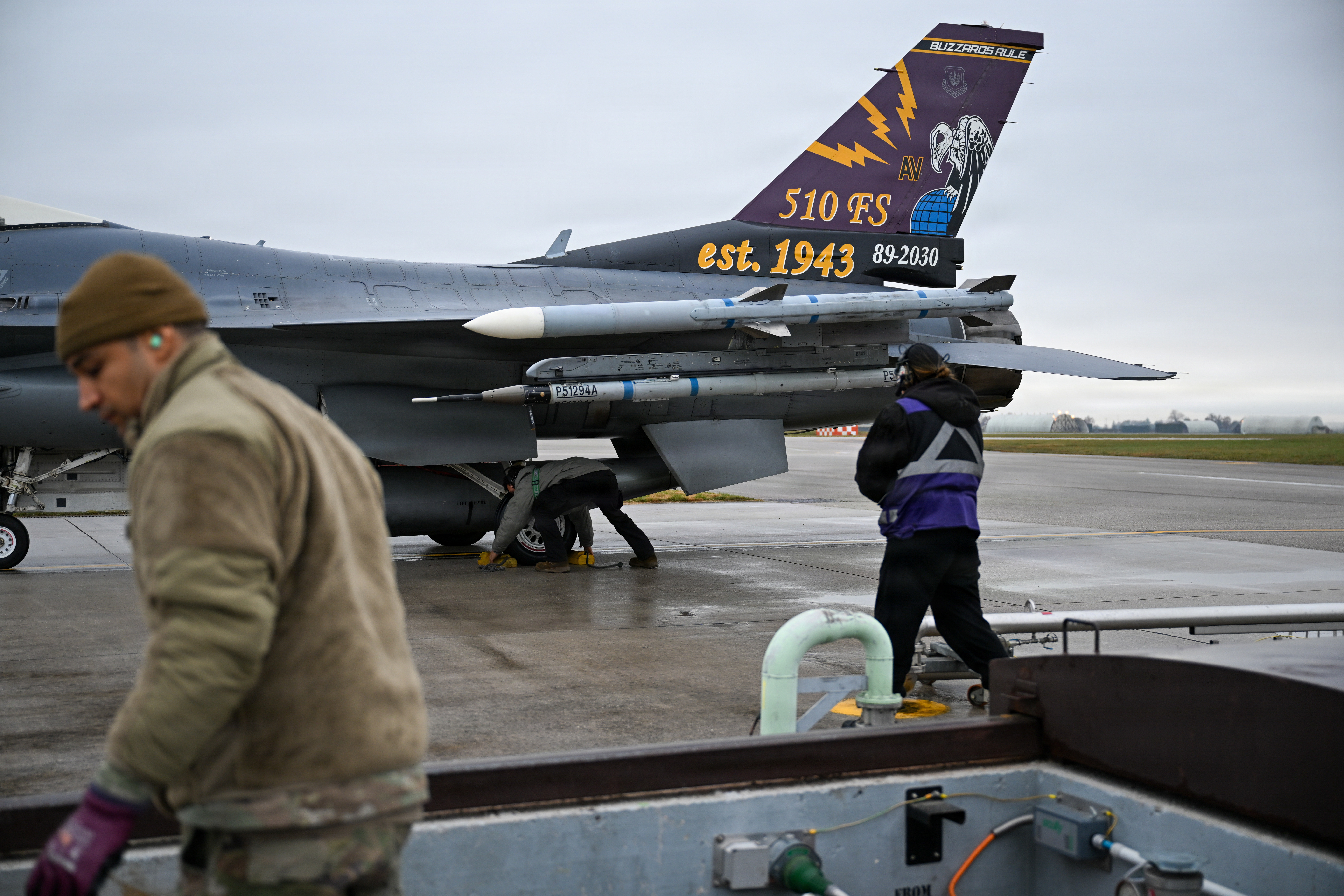 Sustaining Airpower: 510 FS/FGS Hot-Pit Refueling > Aviano Air Base ...