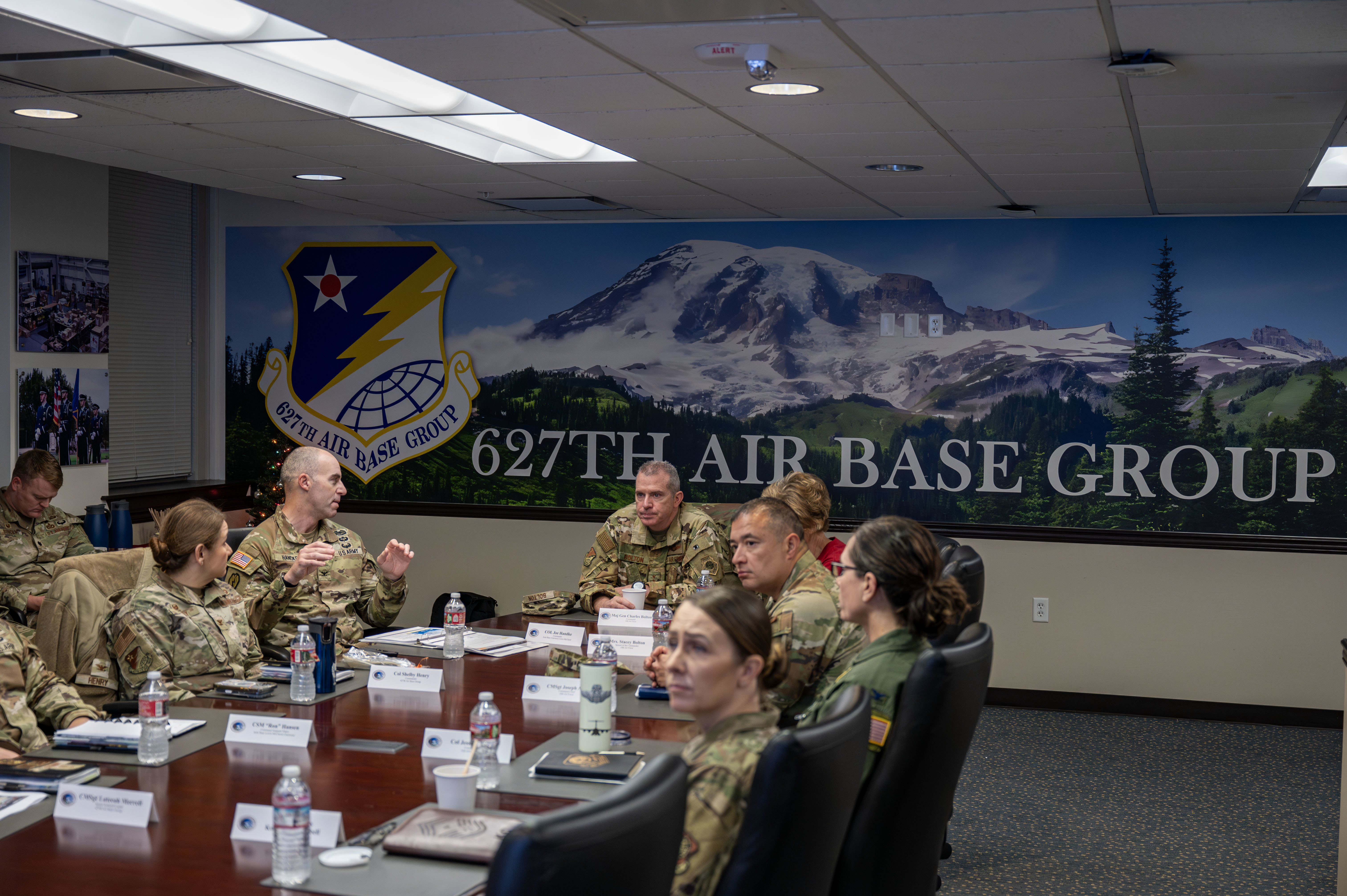 18th Air Force visits Team McChord