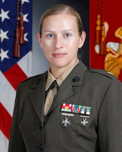 Maj. Elizabeth A. Volk > 1st Marine Aircraft Wing > Biography