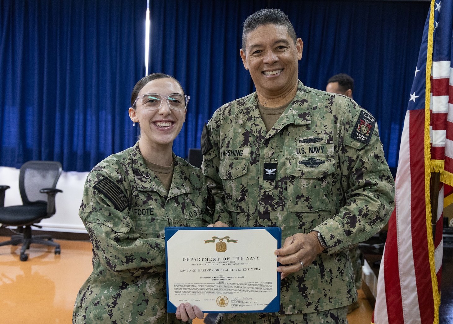 Sailor Awarded Navy and Marine Corps Achievement Medal for Life-Saving ...