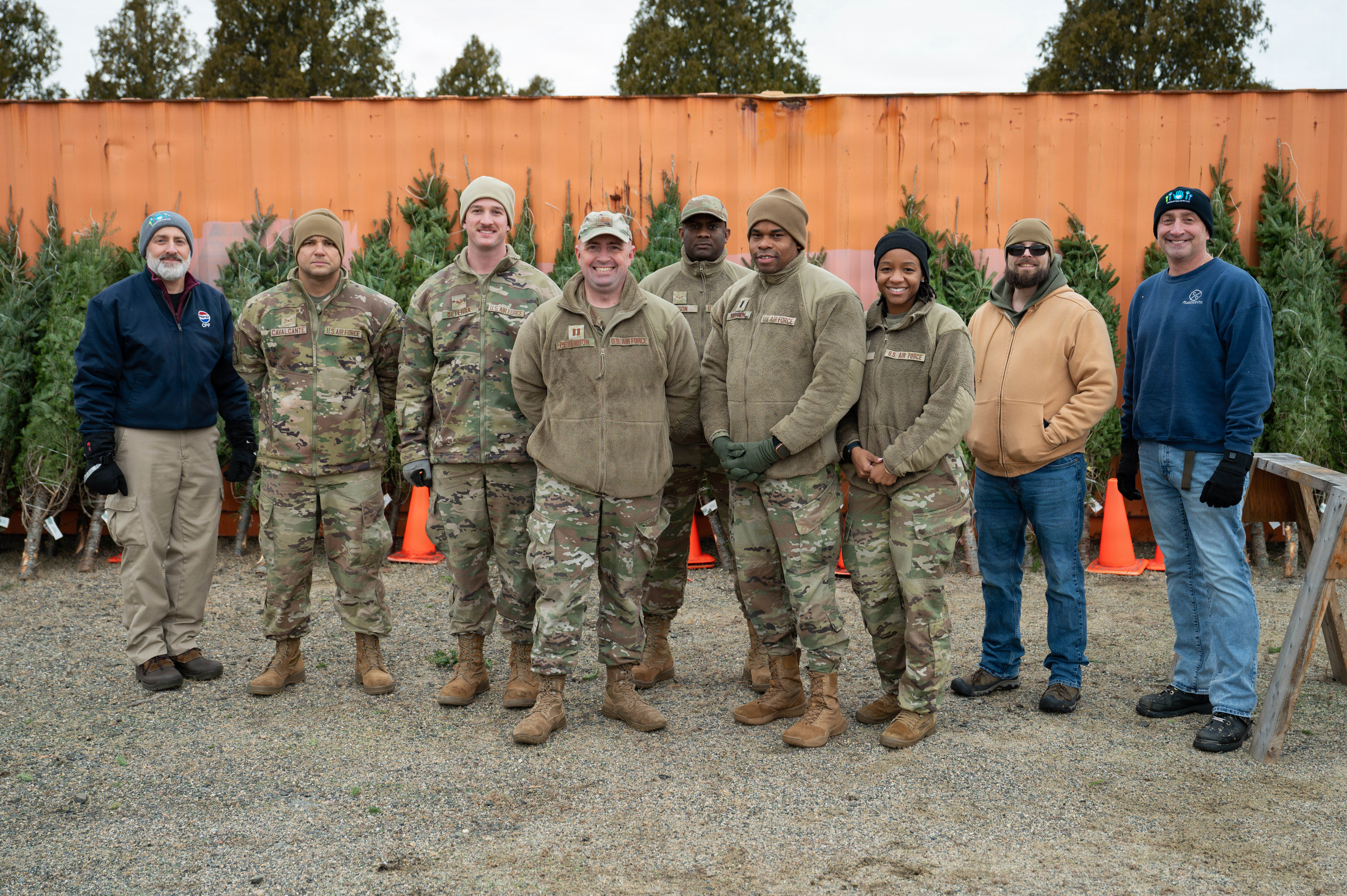 Operation Service donates Christmas trees to veterans on Joint Base ...