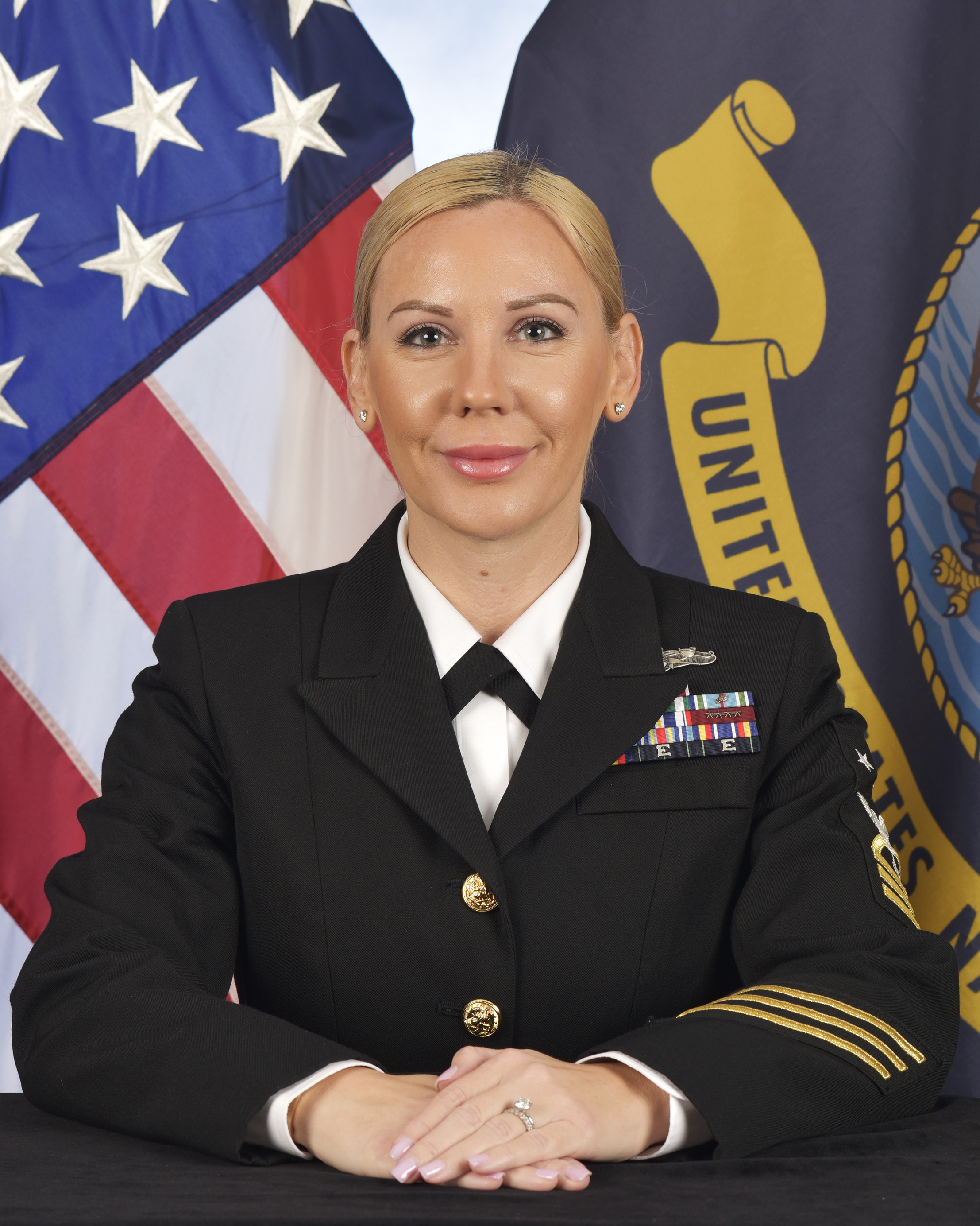 CWTCM (IW) Bailey M. Madariaga, Command Senior Enlisted Leader, Cyber ...