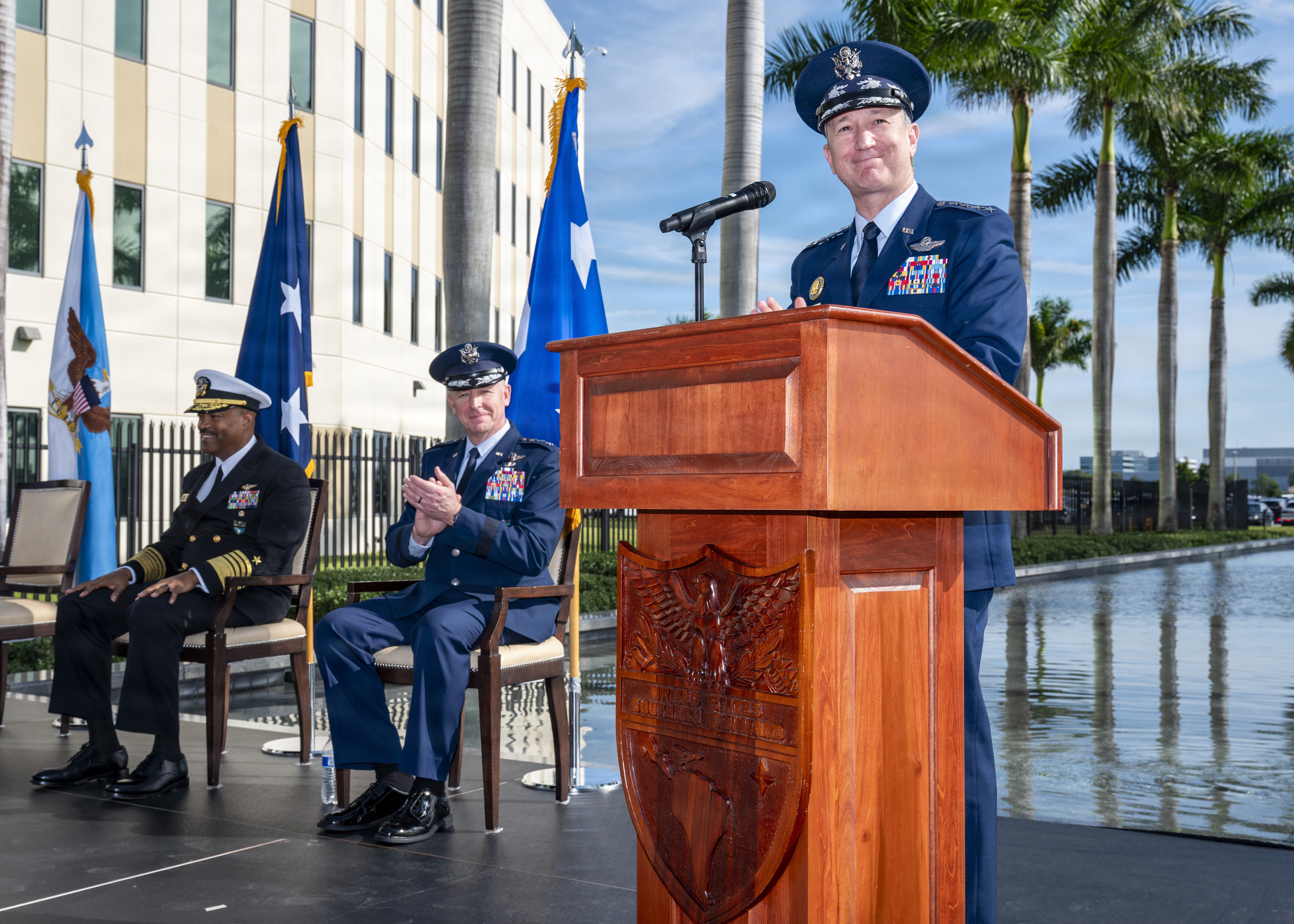 Lt. Gen. Pettus Assumes Command of SOUTHCOM; Adm. Holsey Retires > Air ...
