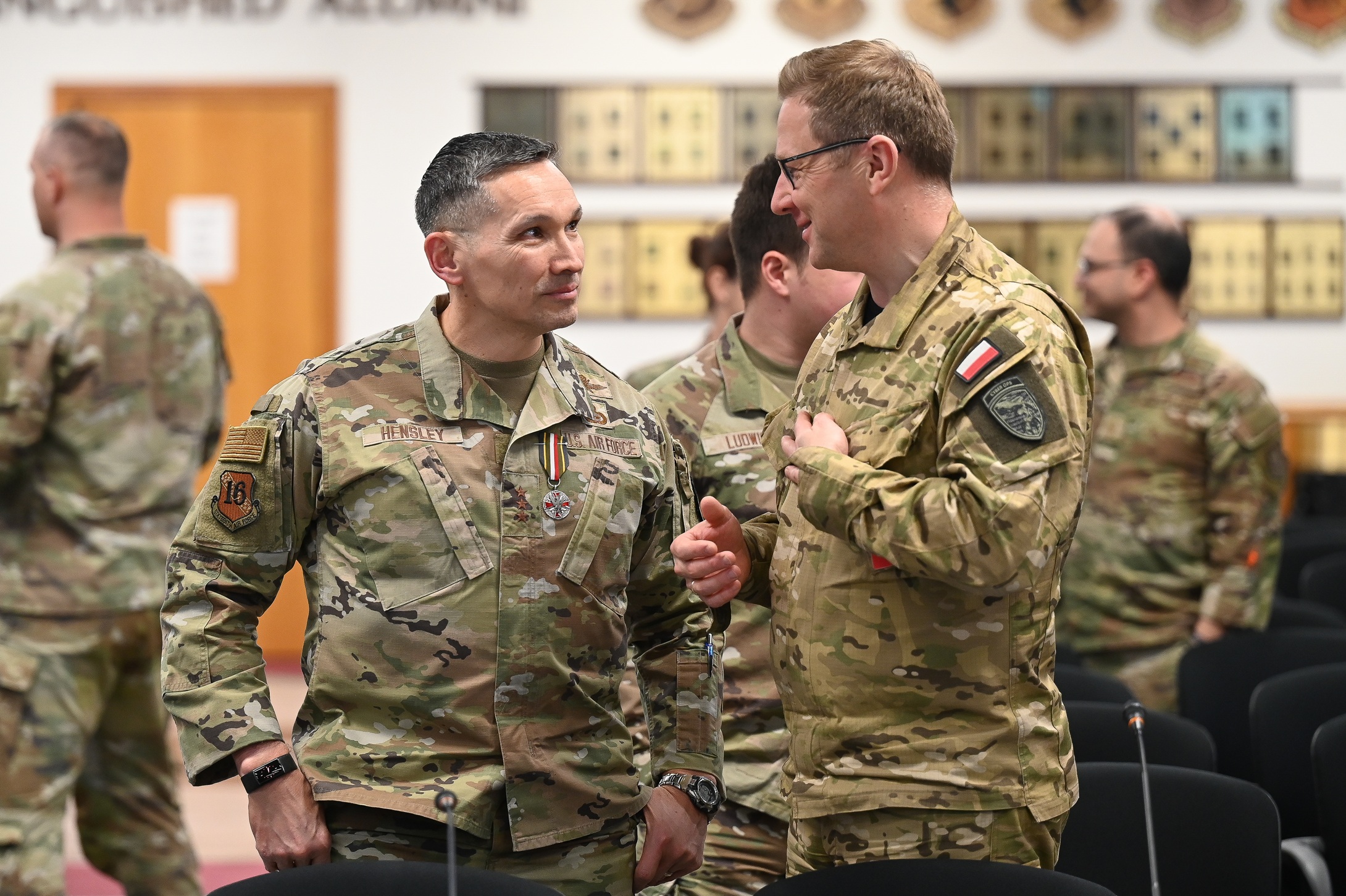 16th Air Force and Polish Cyber Command reaffirm commitment to ...