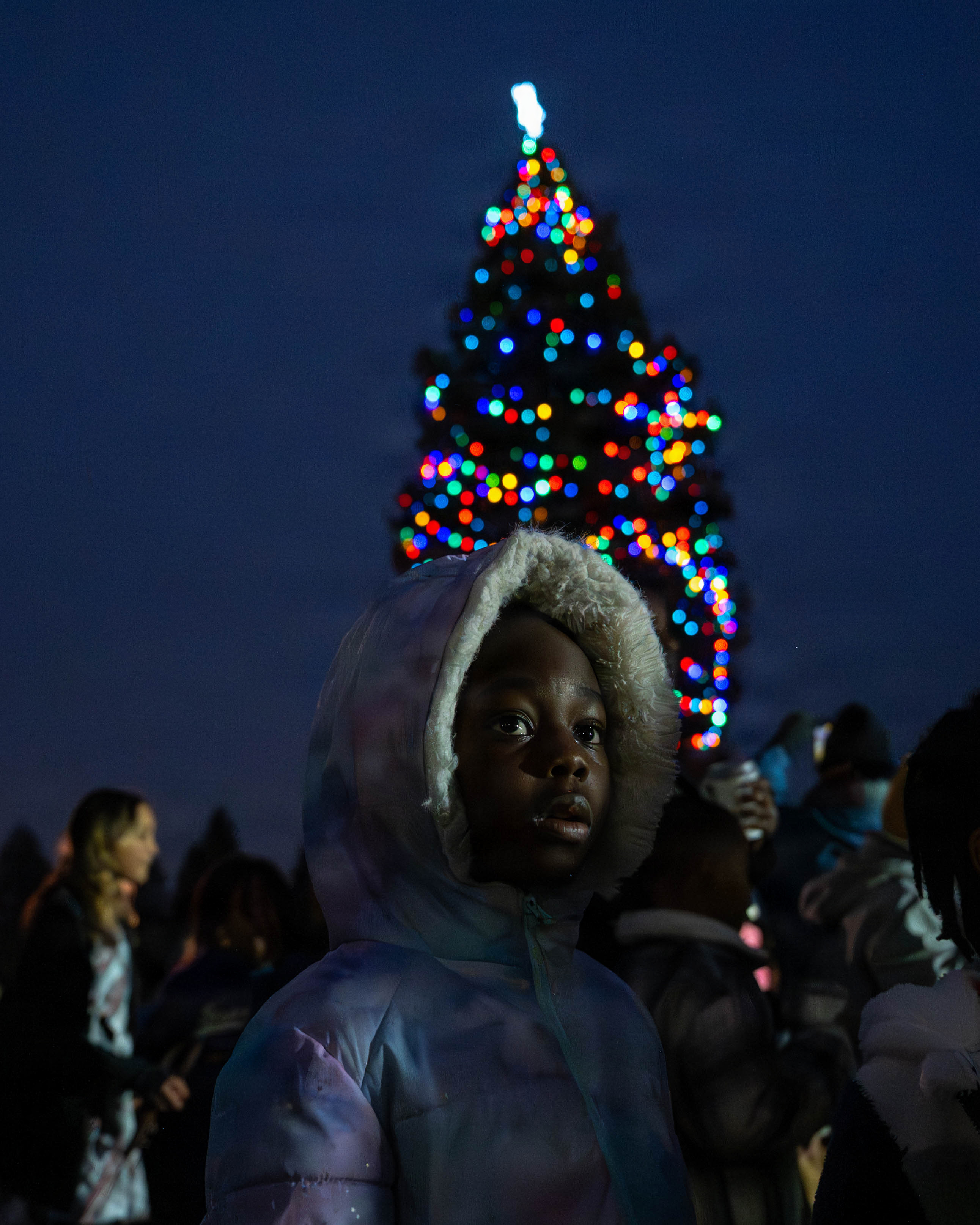 Christmas Tree lighting at Travis AFB > Travis Air Force Base > Display
