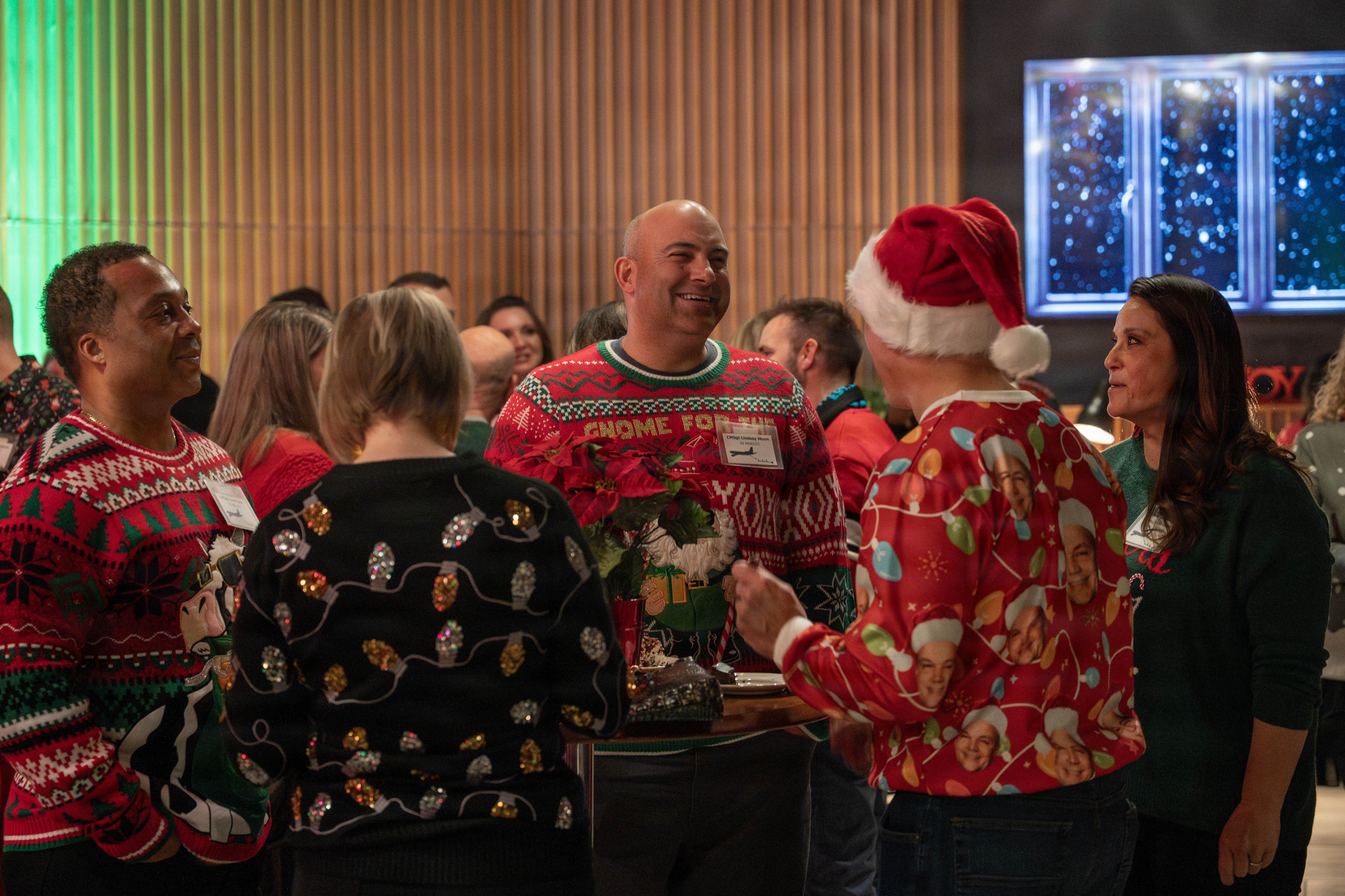 92nd ARW celebrates holidays, inducts new Honorary Squadron Commanders ...