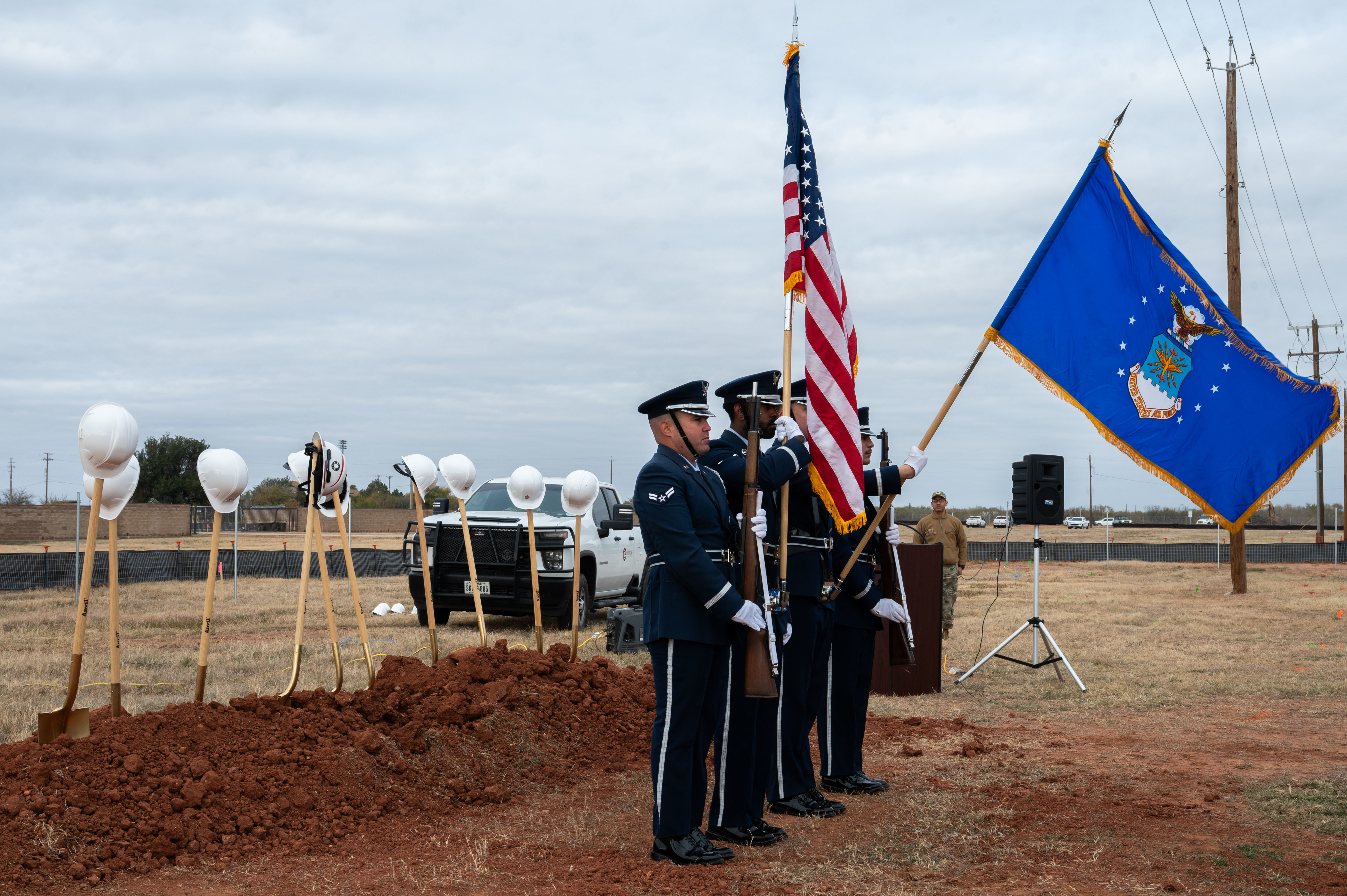 Dyess breaks ground on new fuels facility > Air Force Global Strike ...