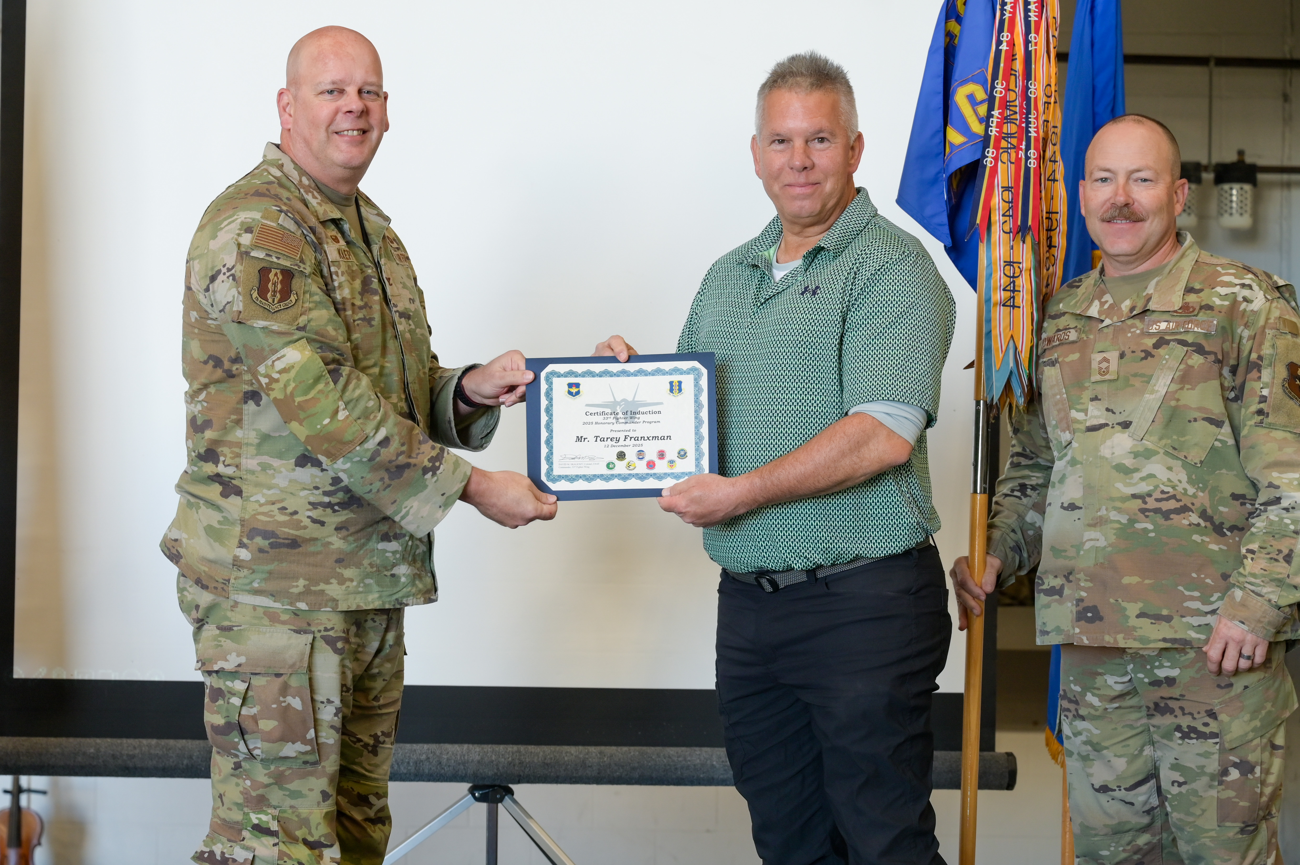 33 FW welcomes 2025 honorary commanders > Air Education and Training ...