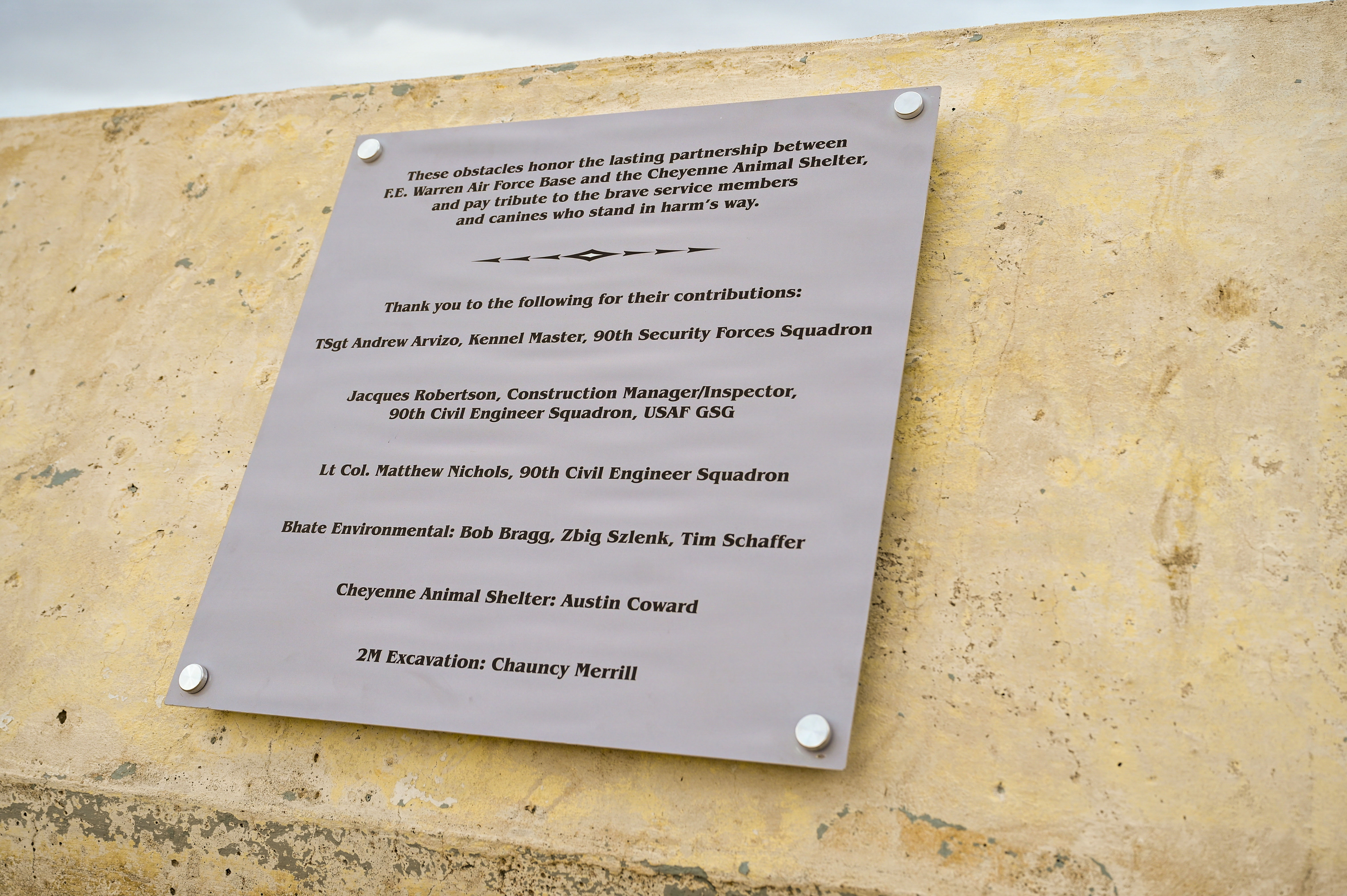 90 MW and CAS Partnership Revitalizes Dog Park > 505th Command and ...