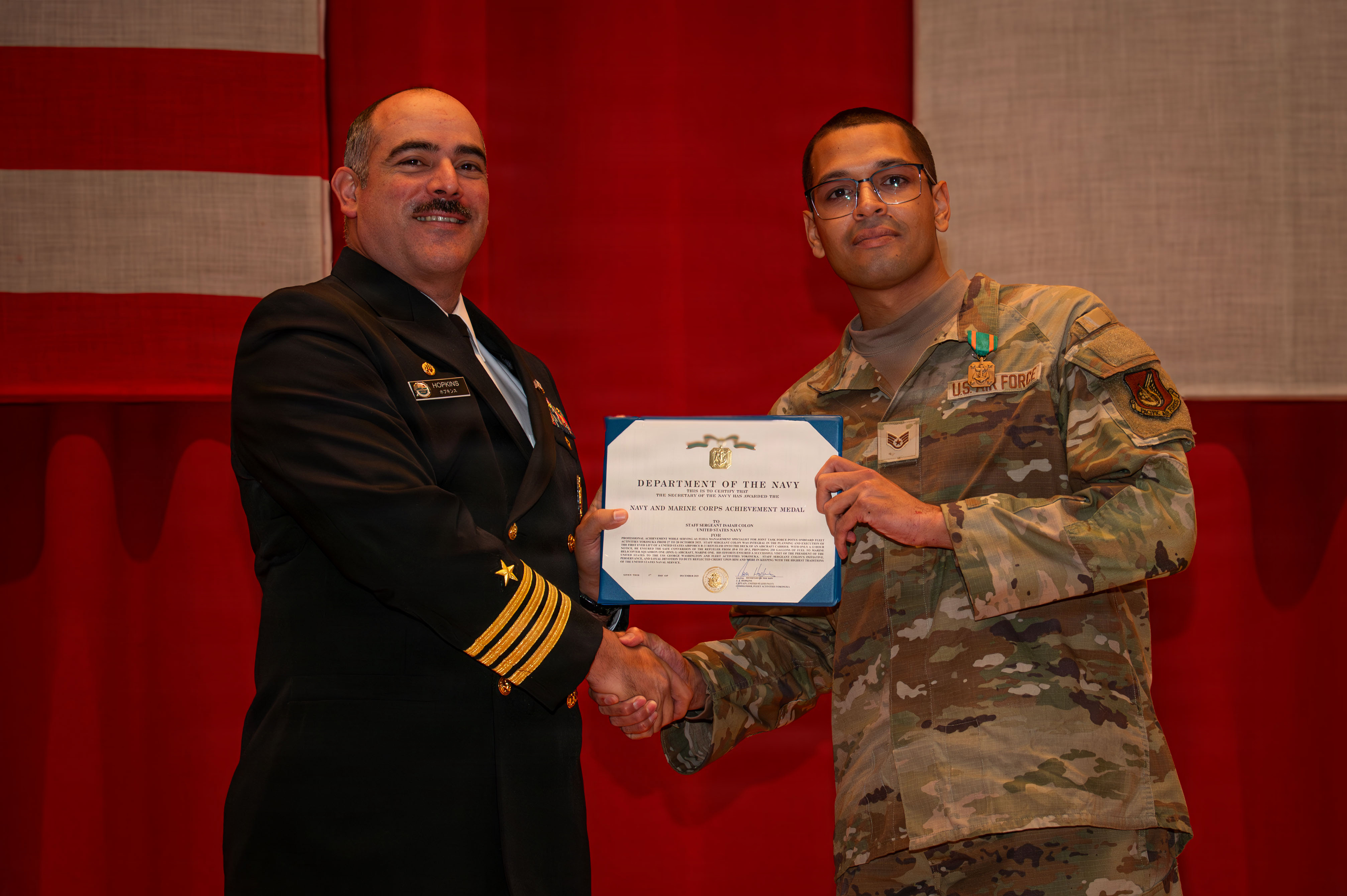 Yokota POL Airmen receive decorations for Joint Operations Support ...