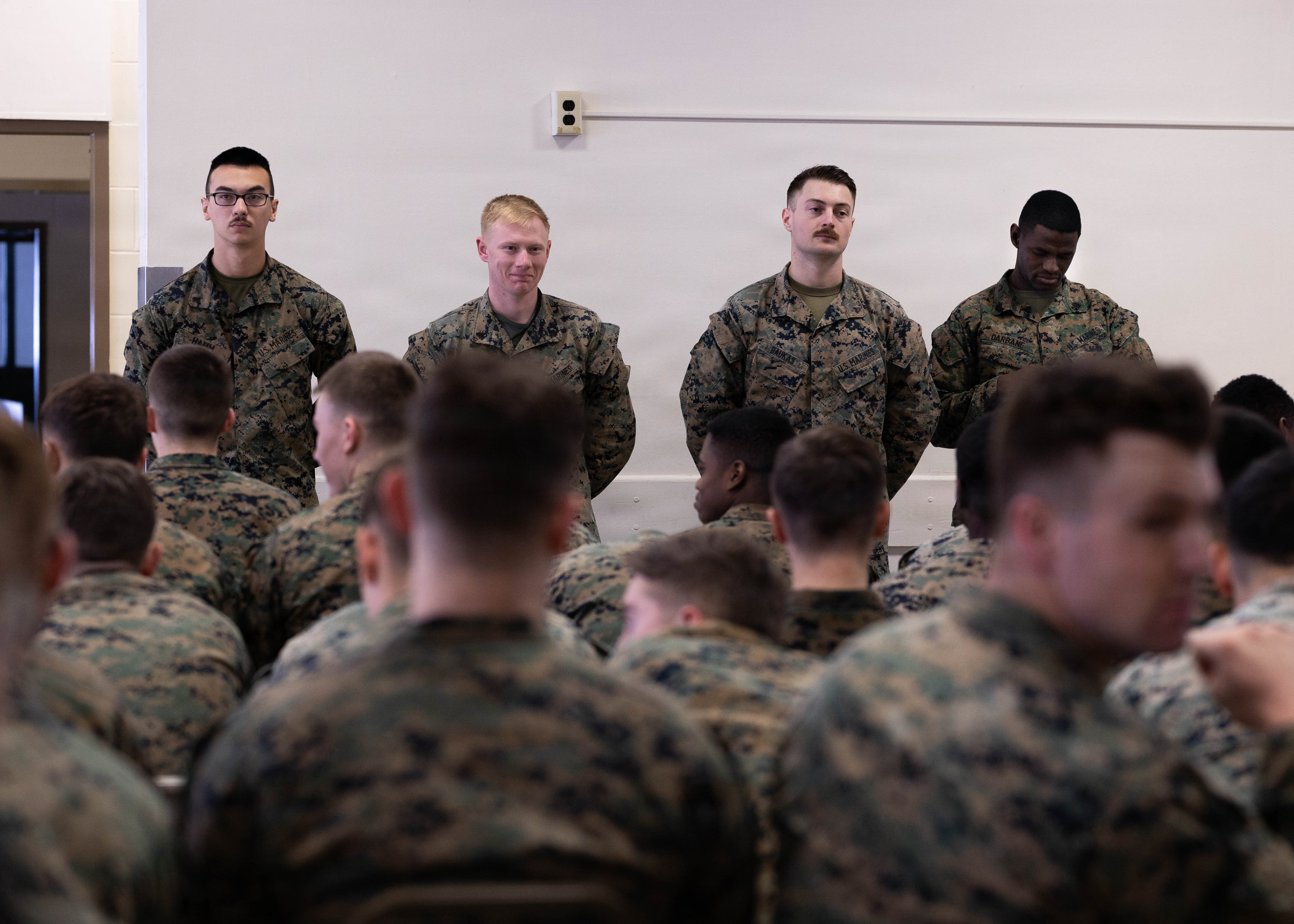 Reserve Marines with 25th Marine Regiment graduate leadership seminar ...