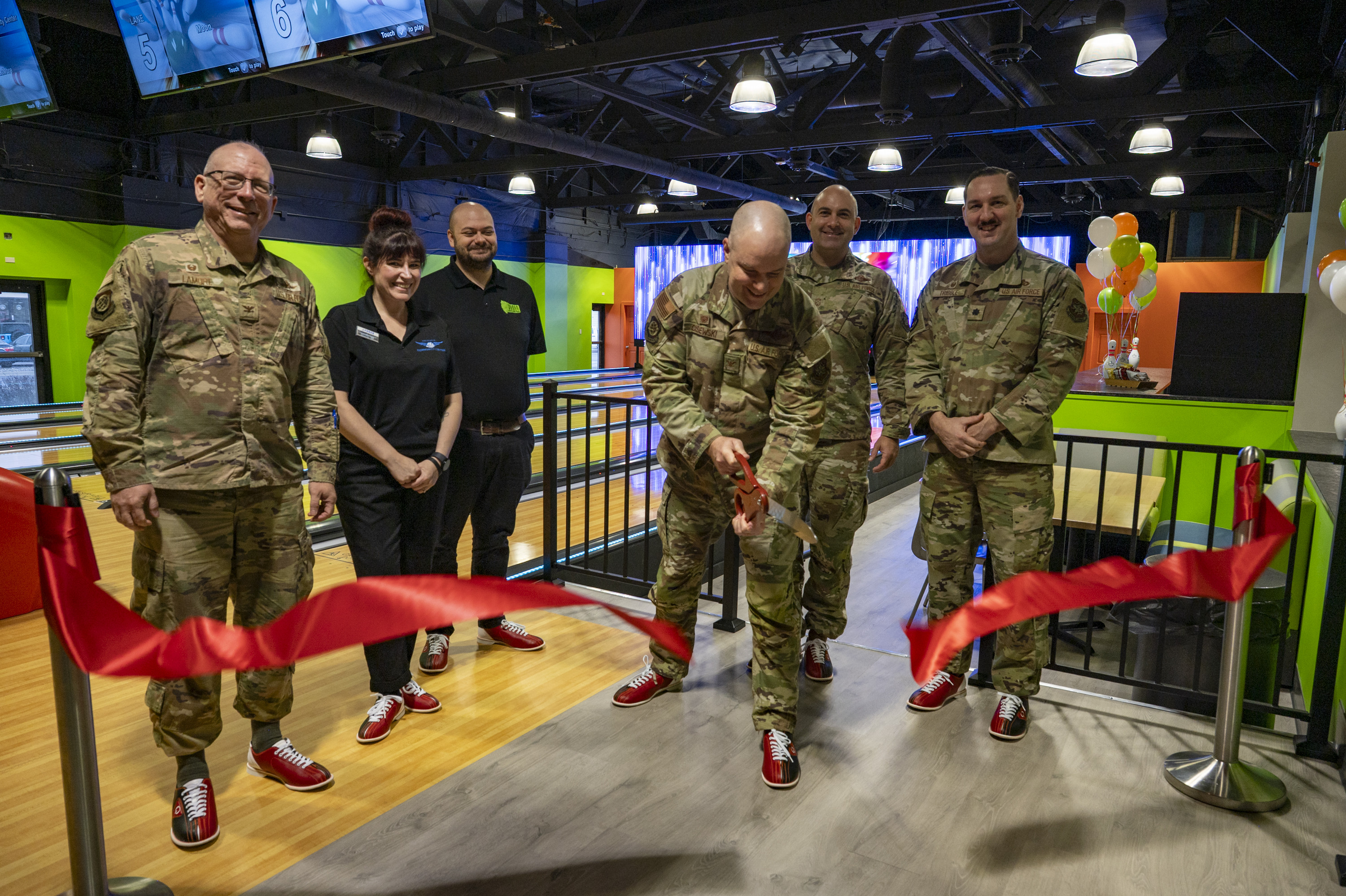 FAFB officially opens new bowling alley inside Red Morgan Center ...