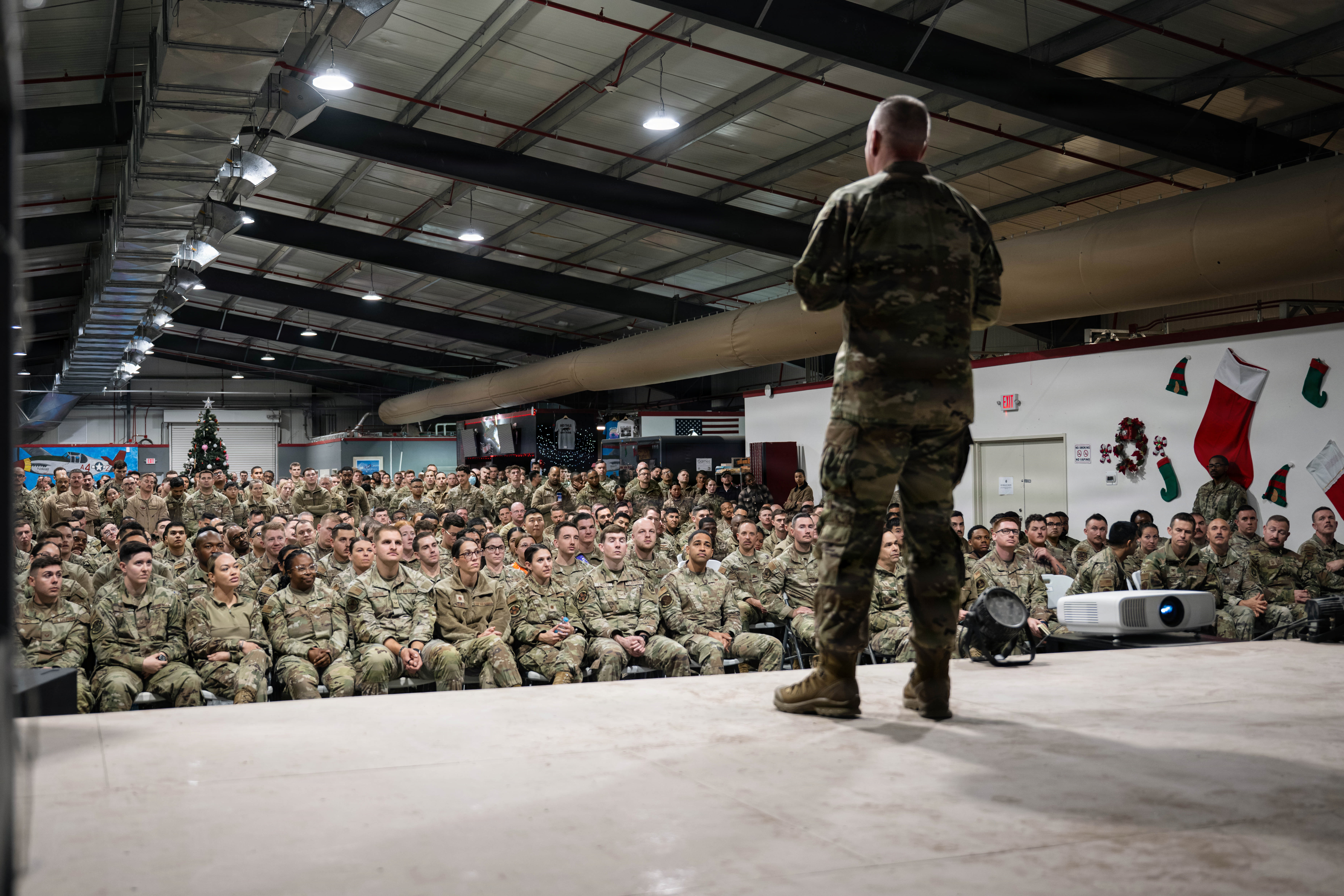 CSAF, CMSAF connect with Airmen in CENTCOM AOR during holiday visit ...
