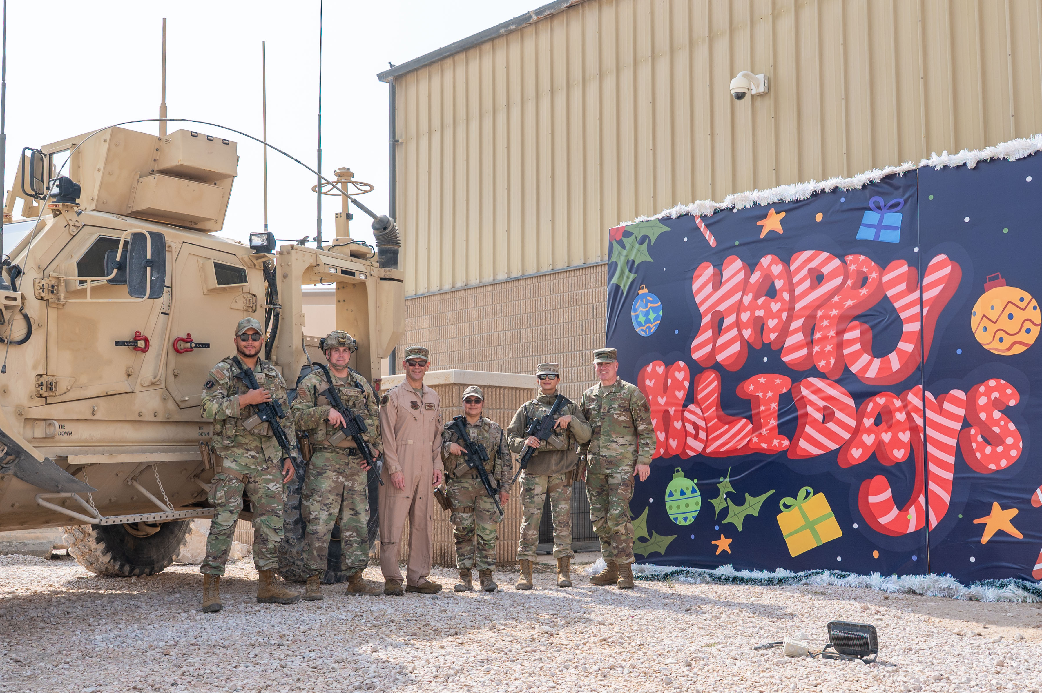 CSAF, CMSAF connect with Airmen in CENTCOM AOR during holiday visit ...
