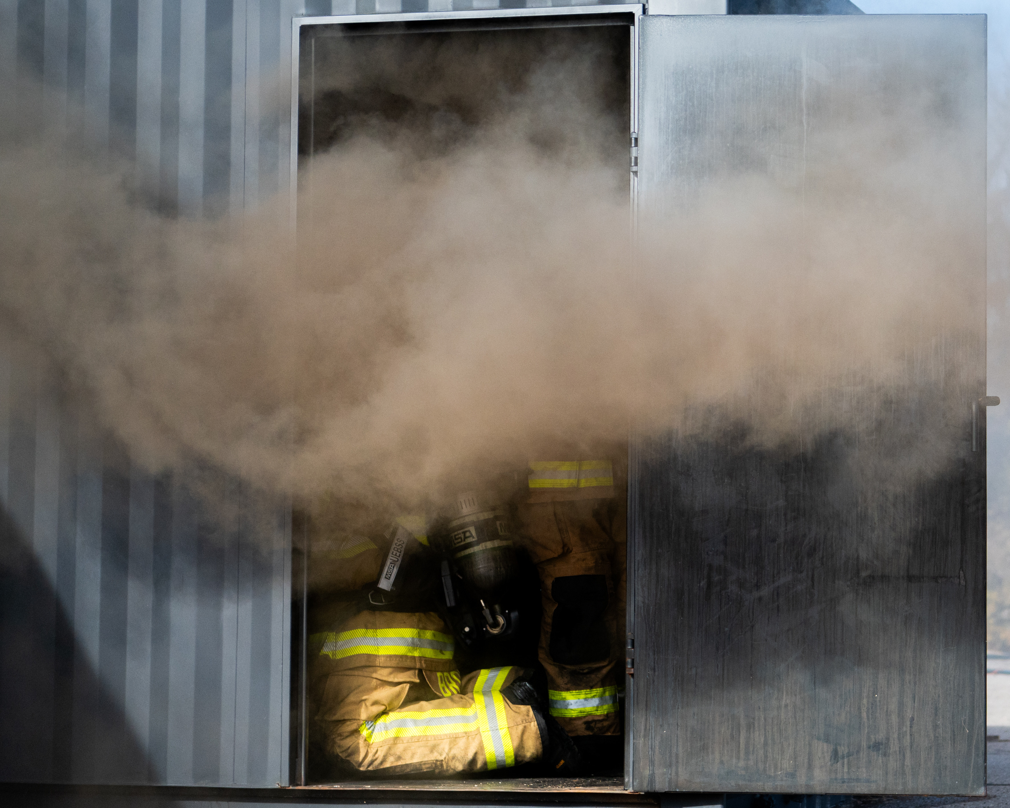 Tinker Firefighters Train for the Fight Inside the Fire > Tinker Air ...