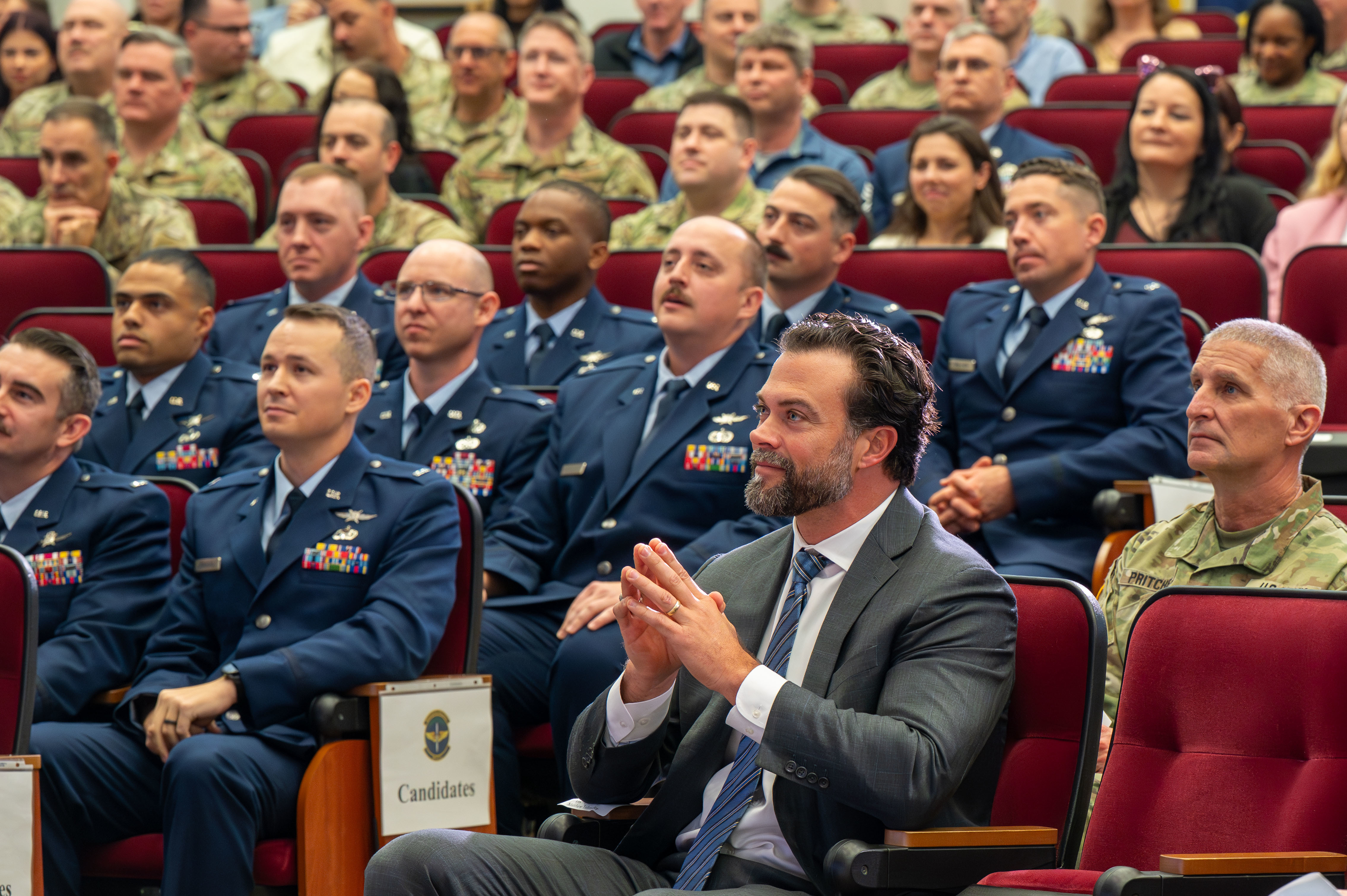 USECAF Lohmeier addresses WOTS Class 26-02 graduates > Maxwell Air ...