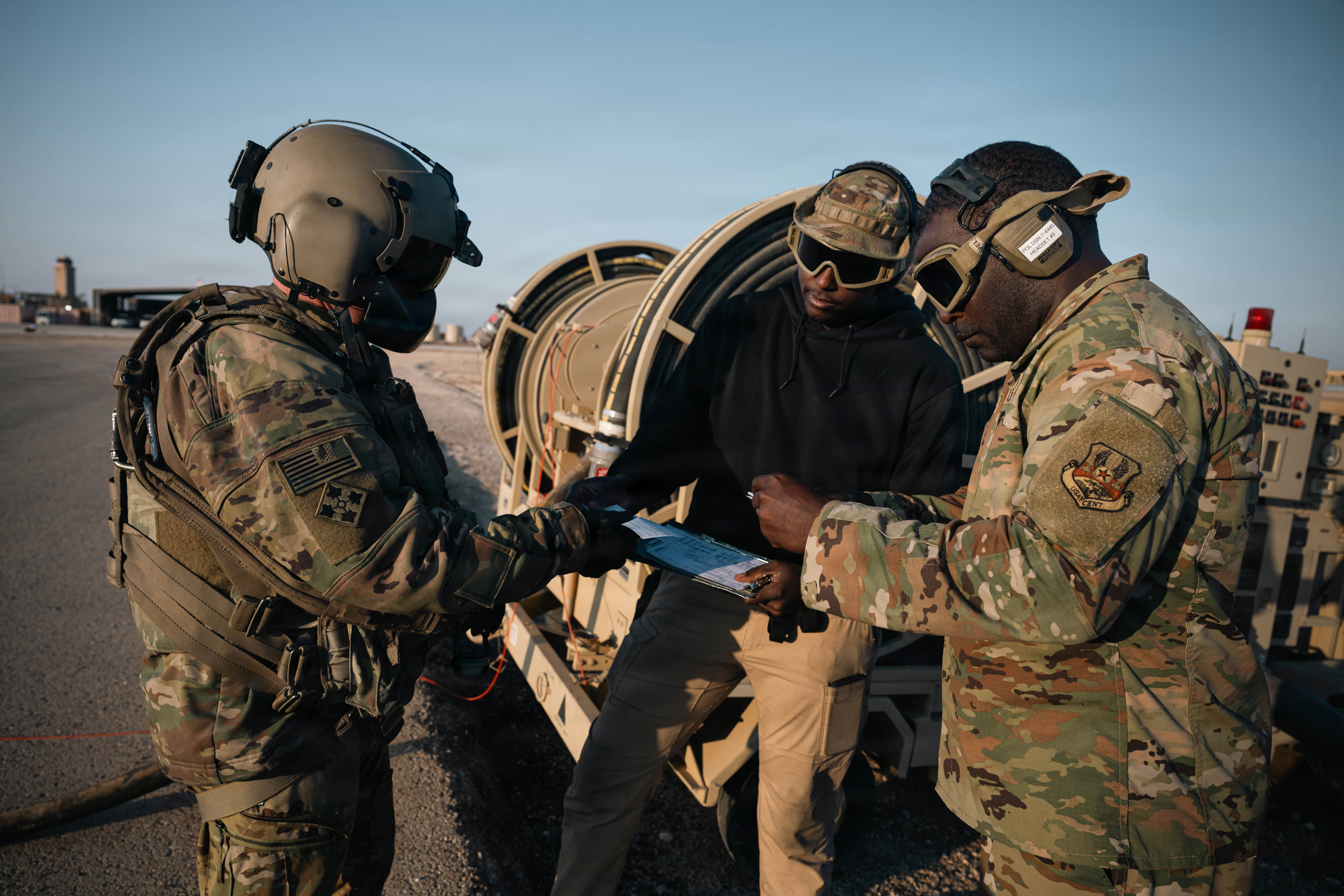 332nd ELRS conducts first hot-pit refuel with R-20 expeditionary ...