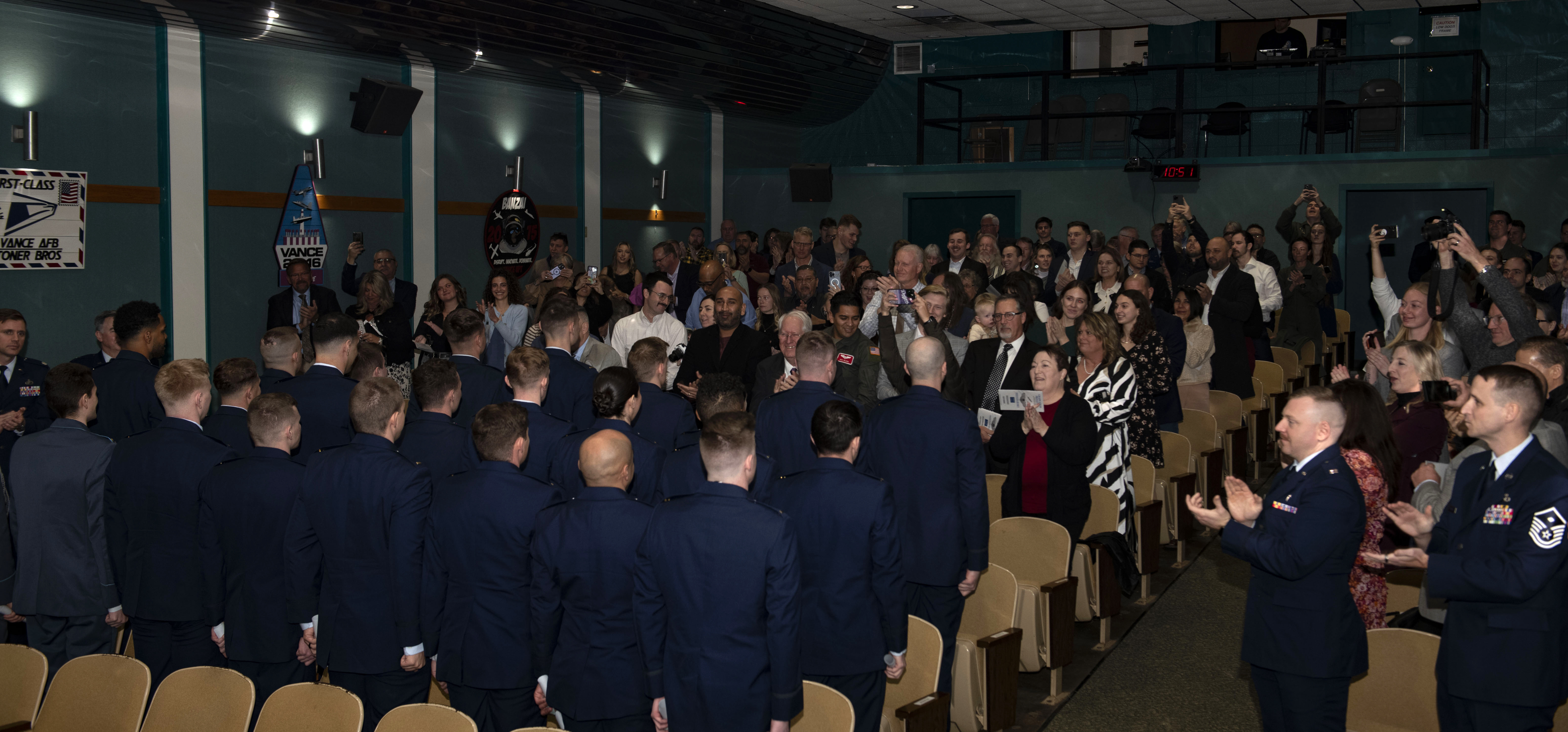 Class 25-05 students receive aviator wings at graduation ceremony held ...