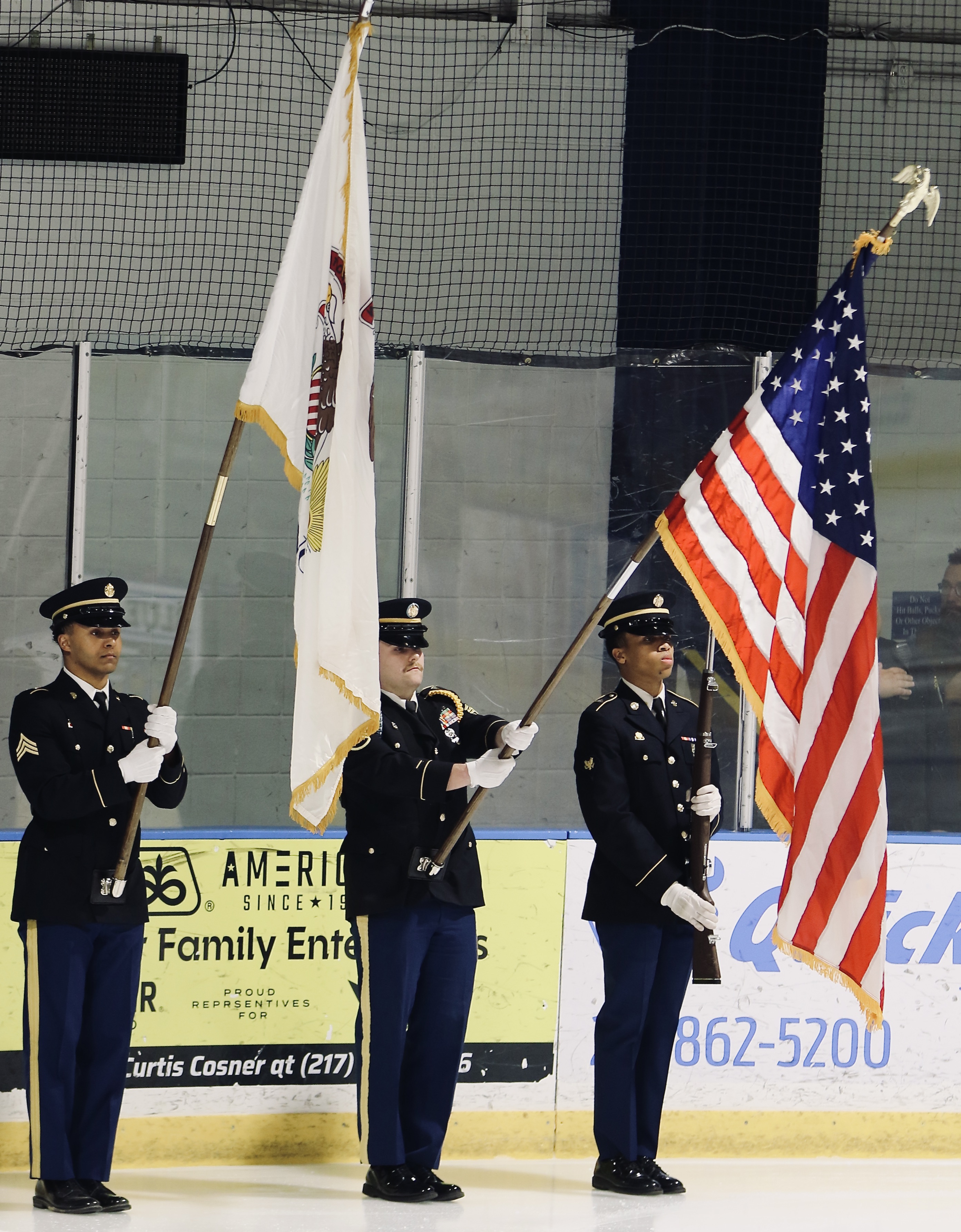 The Illinois Army National Guard's Military Funeral and Honors Team