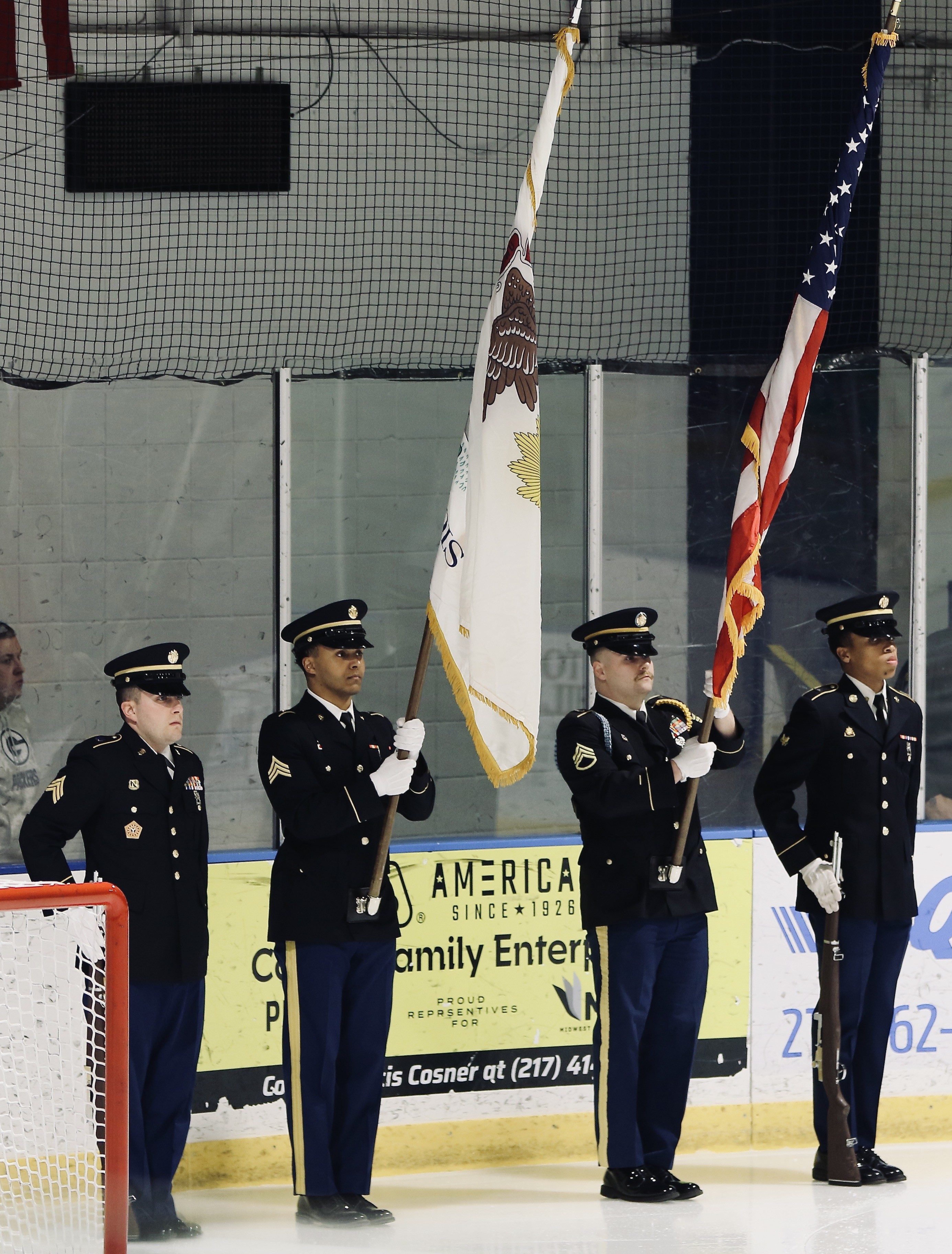The Illinois Army National Guard's Military Funeral and Honors Team