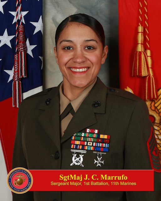 SgtMaj J. C. Marrufo > 1st Marine Division > Biography