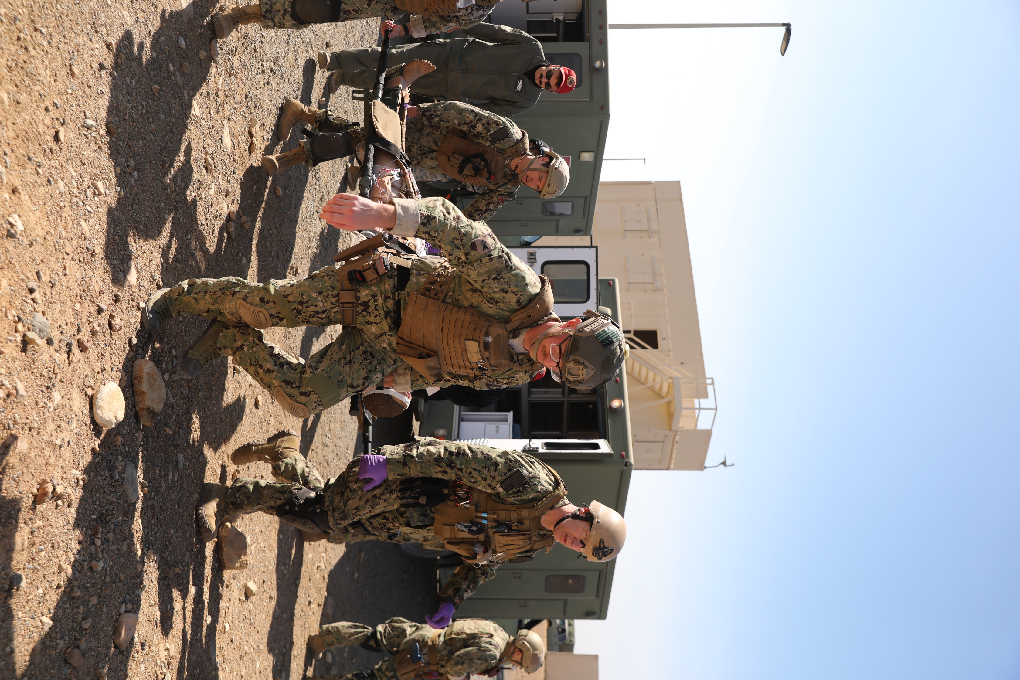 Forging Readiness: Navy Reservists Train for Expeditionary Operations at NEMWDC > Navy Medicine ...