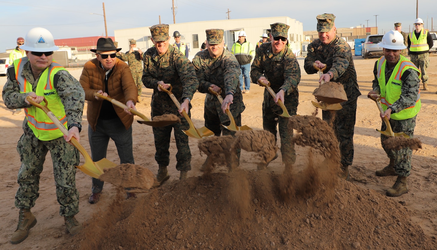 MCAS Yuma Celebrates Groundbreaking Ceremony for New Barracks Project ...