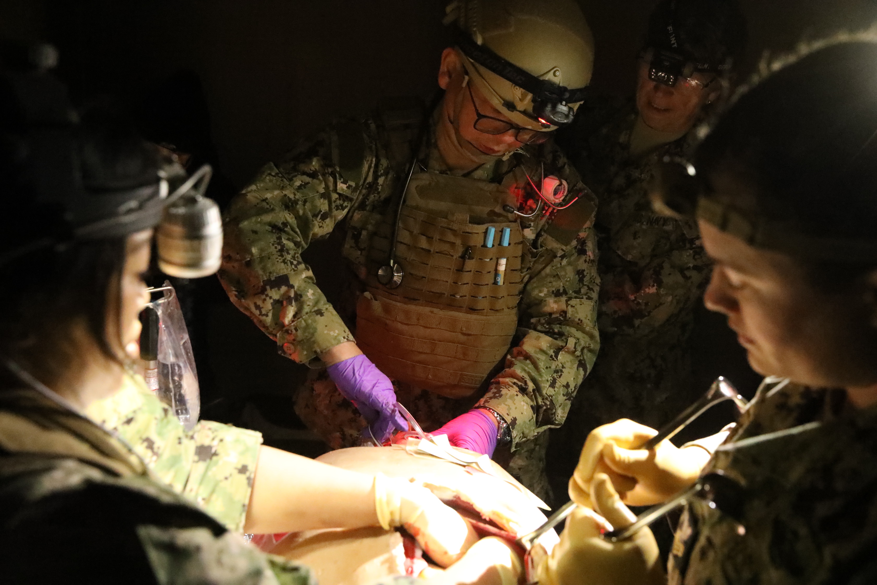 Forging Readiness: Navy Reservists Train for Expeditionary Operations ...