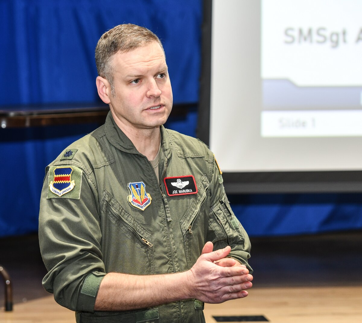 55th Wing leadership engages Airmen face-to-face amid policy changes ...