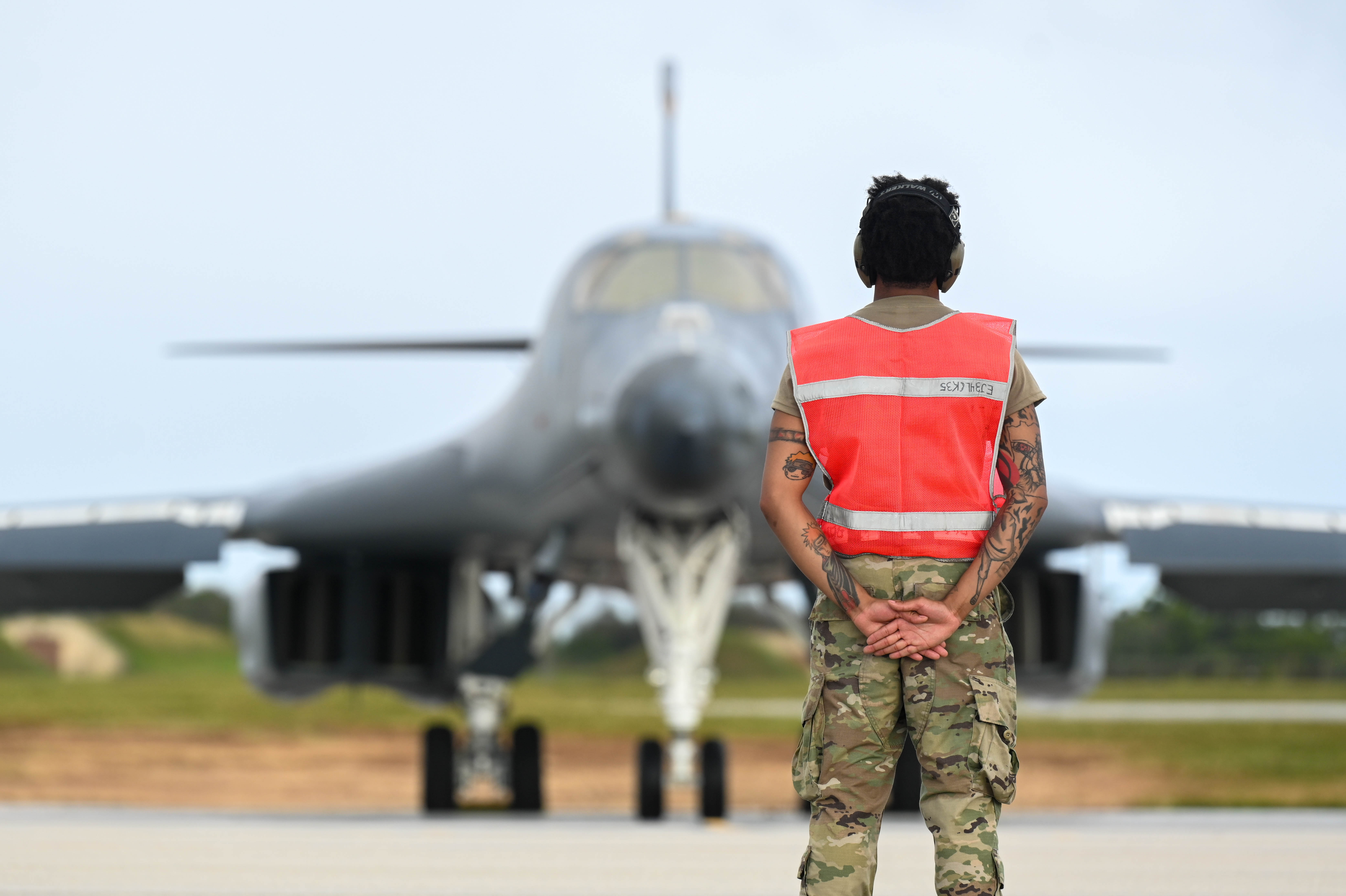 B-1B Lancers conduct training mission in support of BTF 25-1 > Air ...
