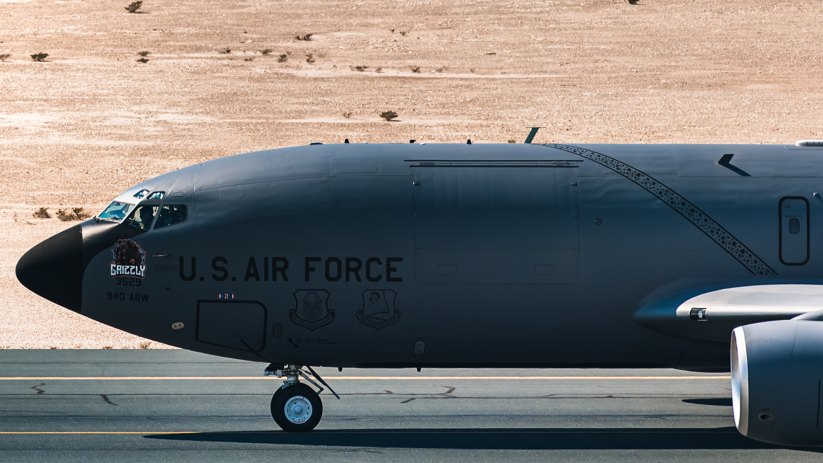 KC-135 Stratotankers take off in support of operations within CENTCOM ...