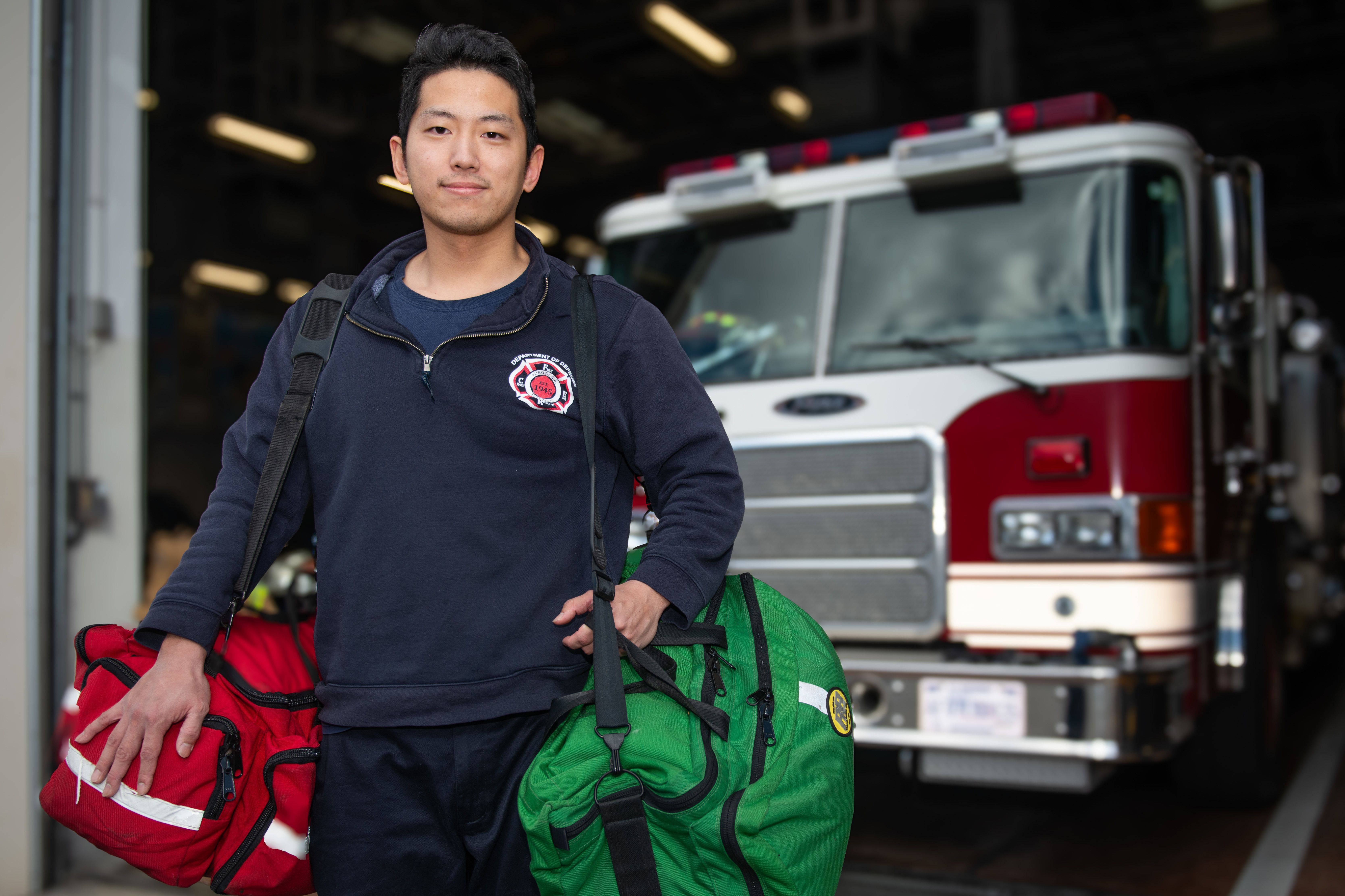 374 CES Firefighters earn EMT certification, strengthening life-saving ...