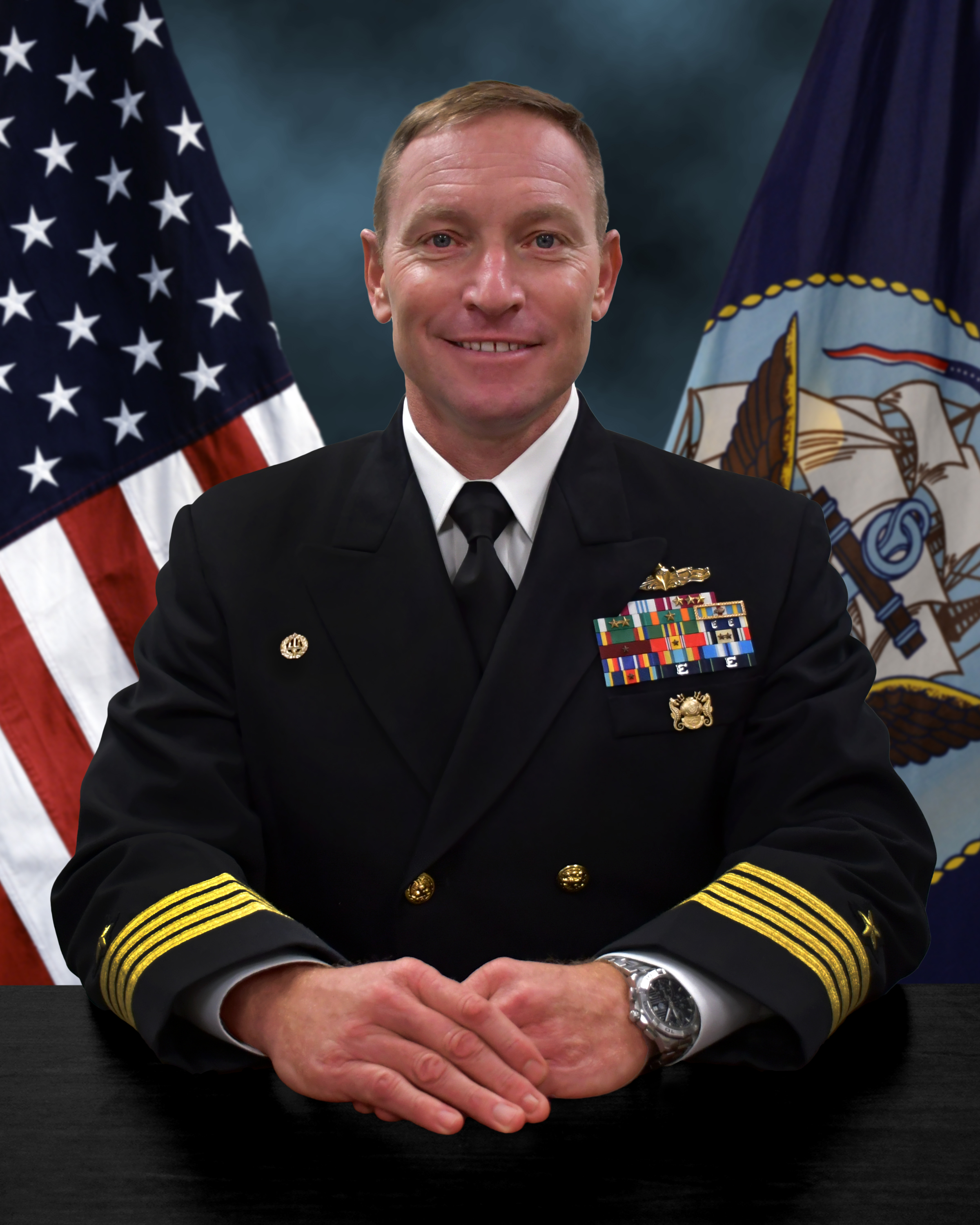 Captain John Bauer, Chief of Staff, Surface Ship Maintenance ...