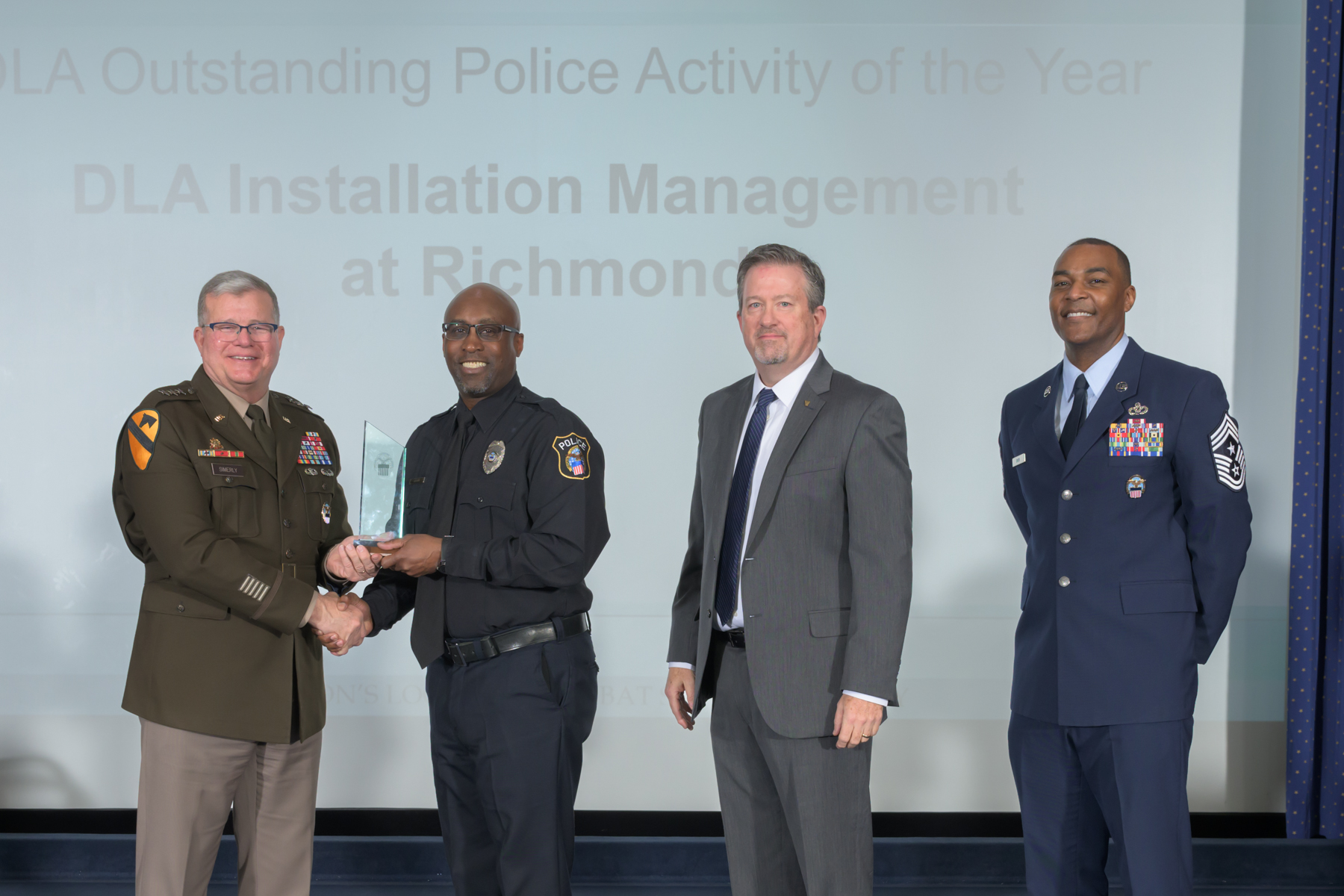 DLA Richmond Police protect, serve with distinction > Defense Logistics ...