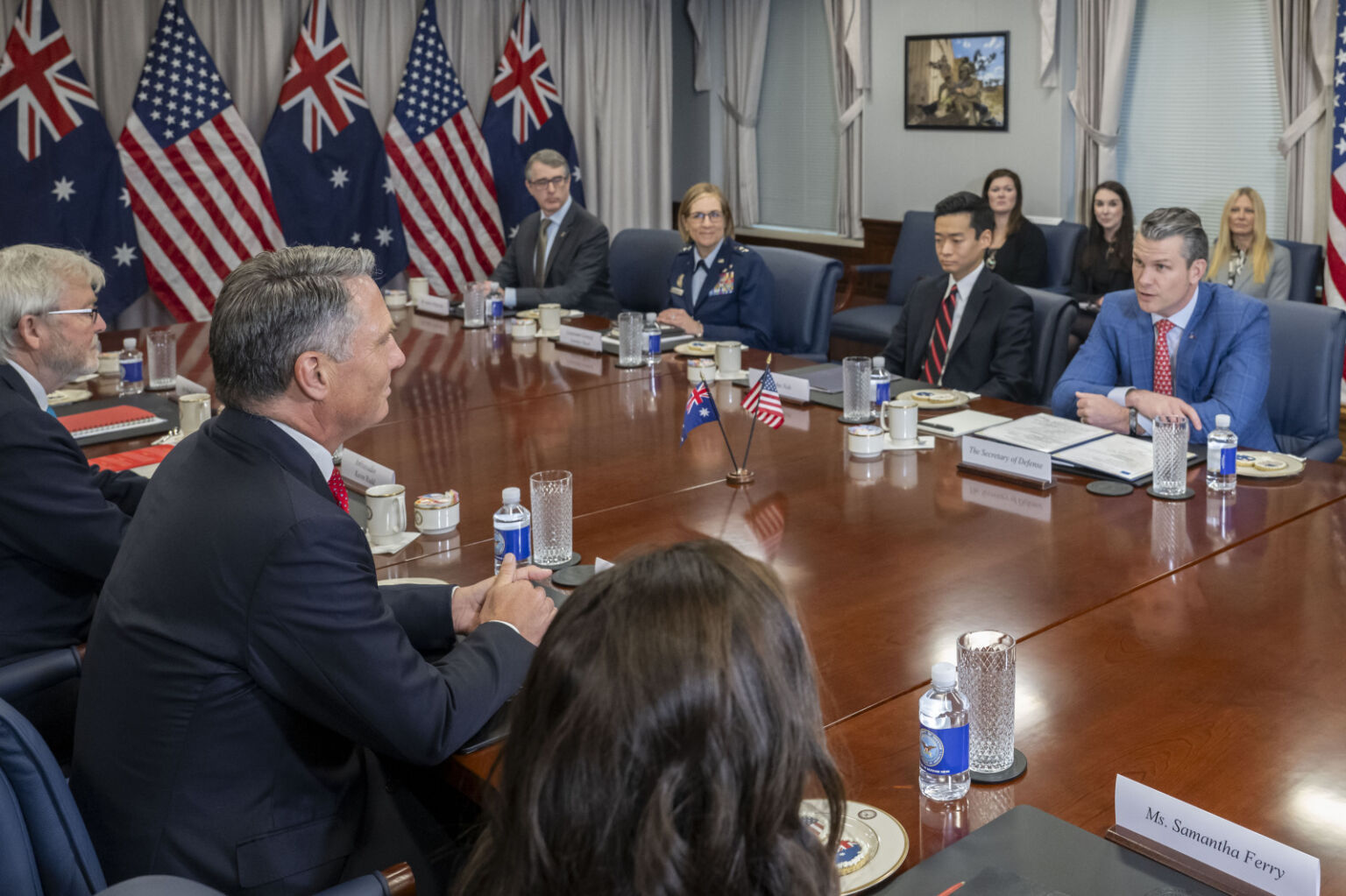 Shared Challenges, AUKUS Partnership Top Topics as U.S., Australian ...