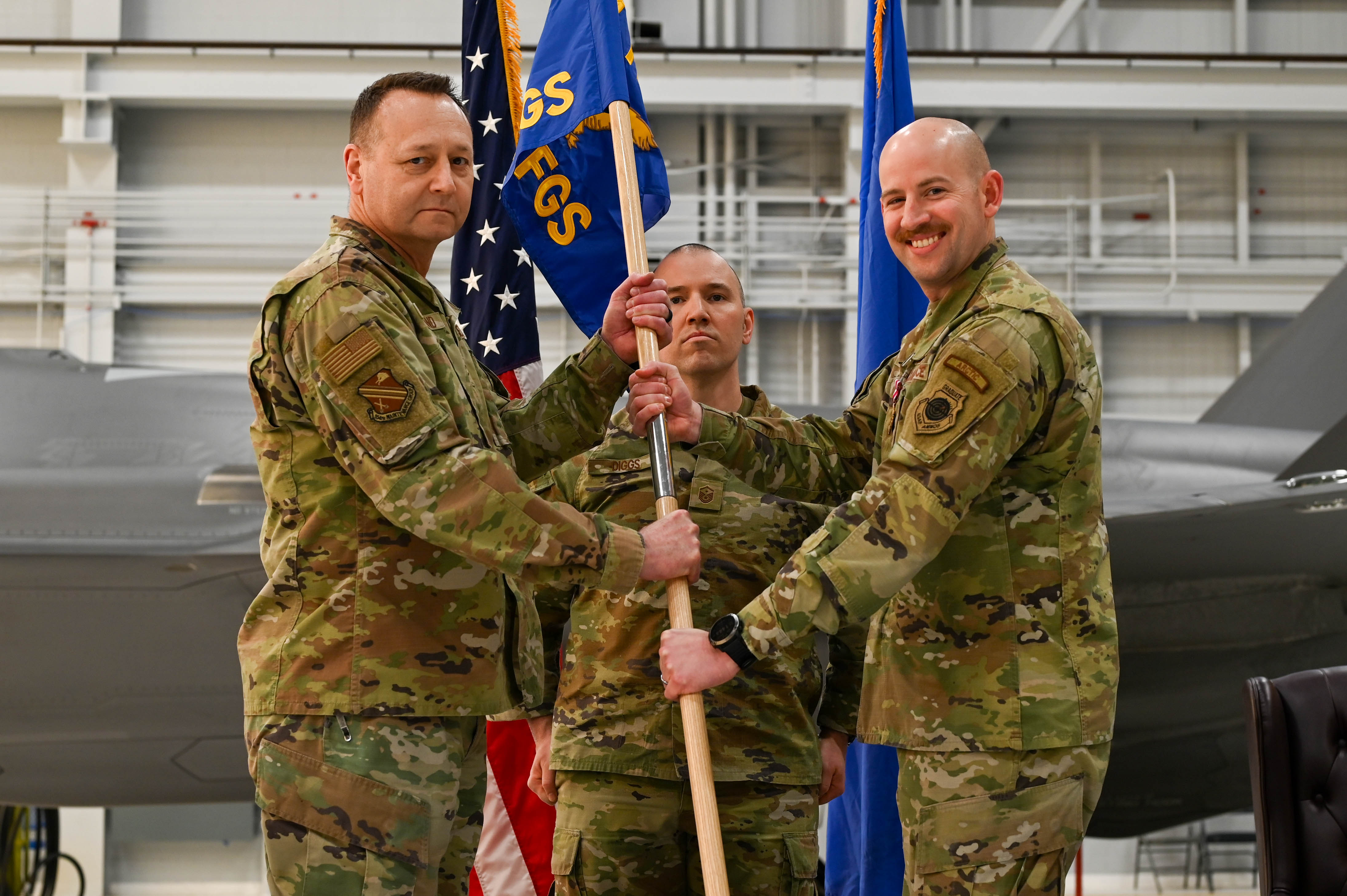 355th FGS holds change of command > Eielson Air Force Base > Display