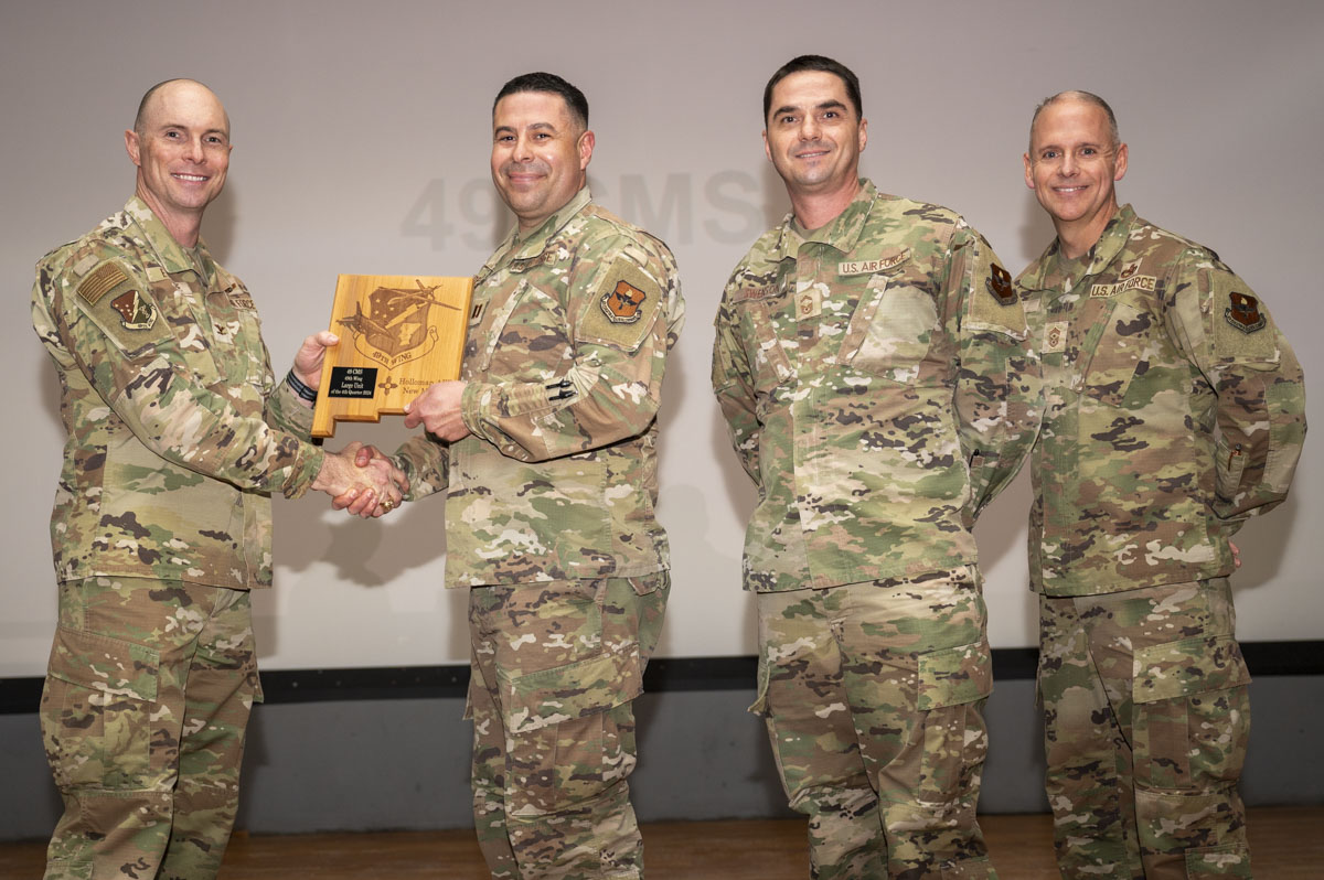 Holloman's 4th Quarter Award 2024 > Holloman Air Force Base > Display