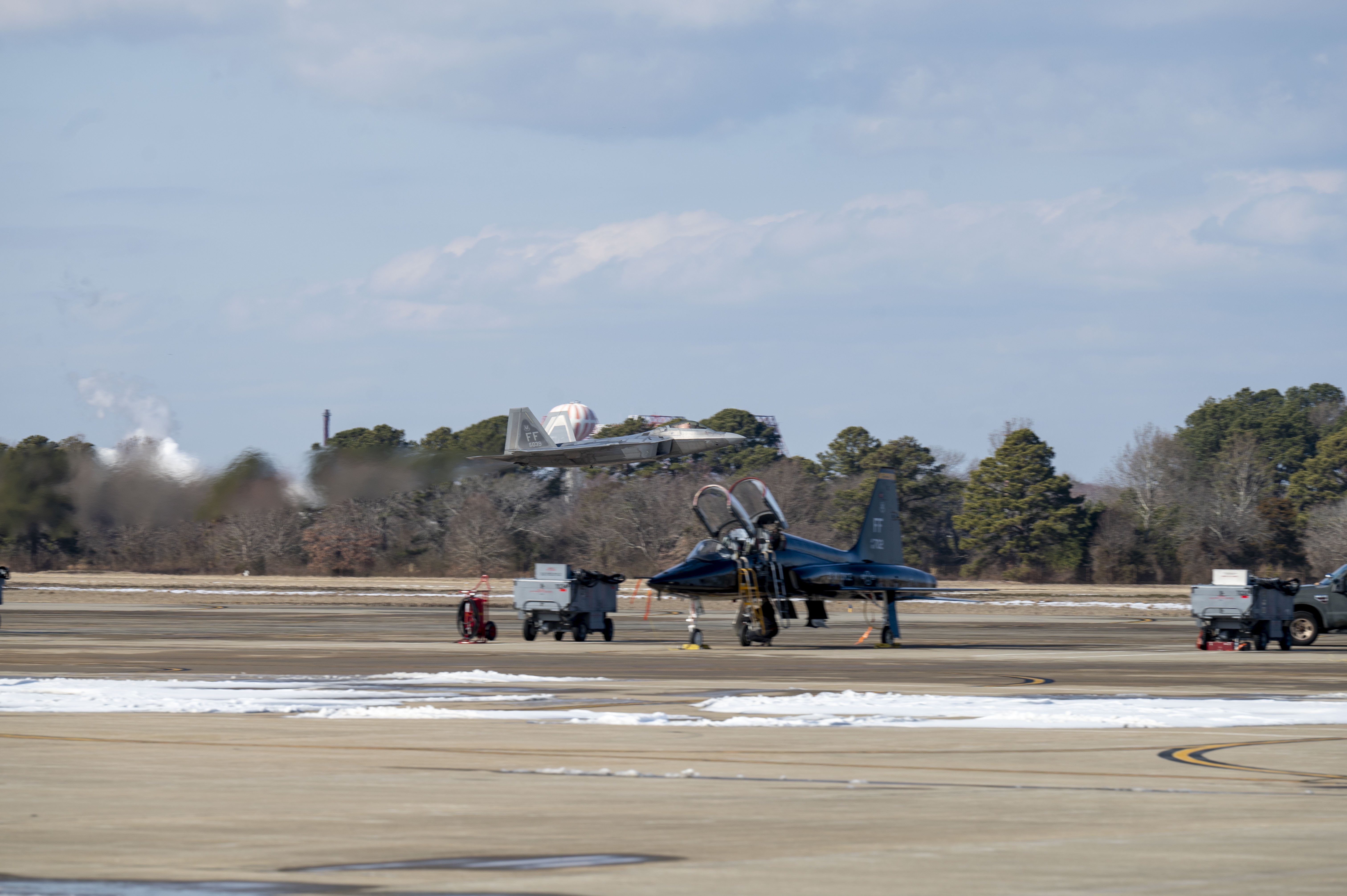 F-22 Raptor Demo Team names new pilot to soar into 2025 air show season ...
