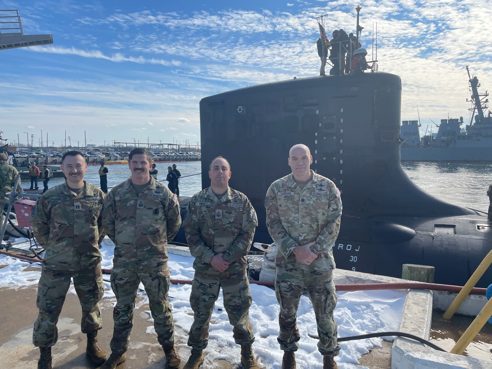 Delta 8 visits U.S. Navy SUBLANT training exercise > Space Operations ...