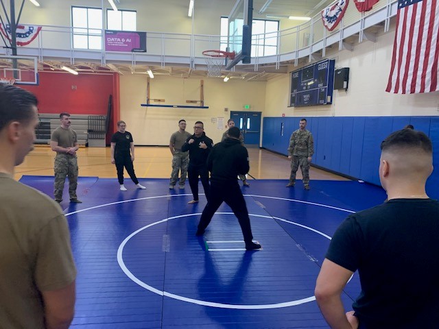 ALS students learn combative skills during SFS-led training > Hanscom ...